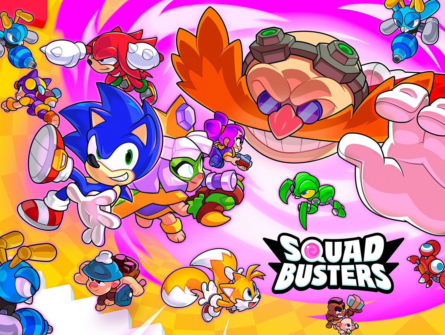 Sonic The Hedgehog Joins Squad Busters For New Collab
