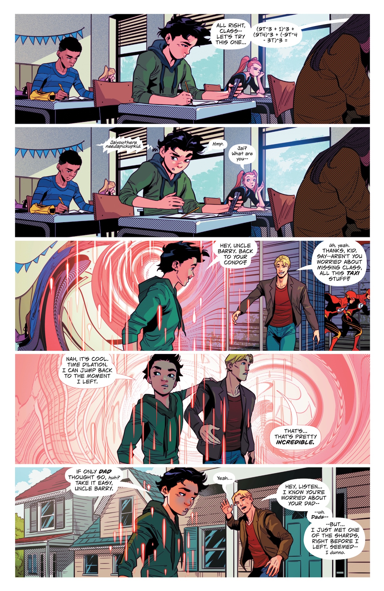 Flash #22 Preview: Wally West's Lunar Lunacy