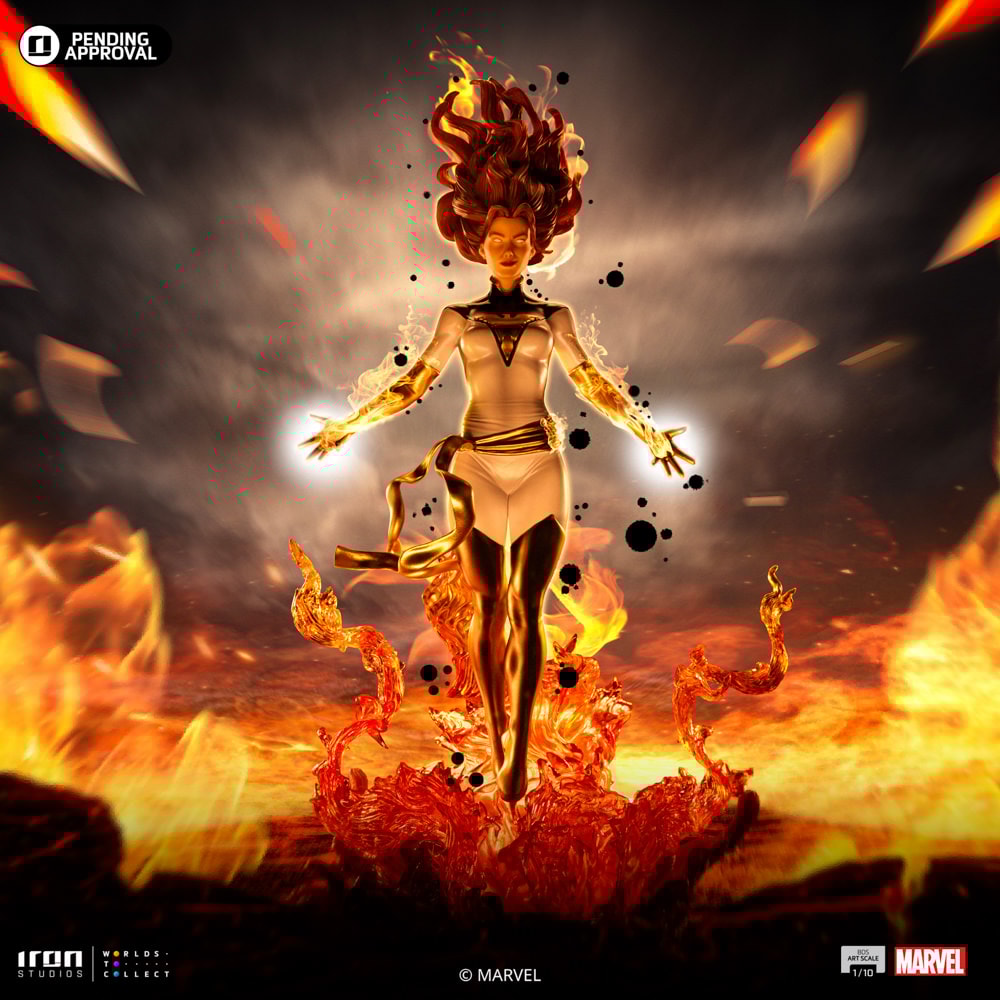 The Phoenix Rises with Marvel Comics X-Men Jean Grey Statue