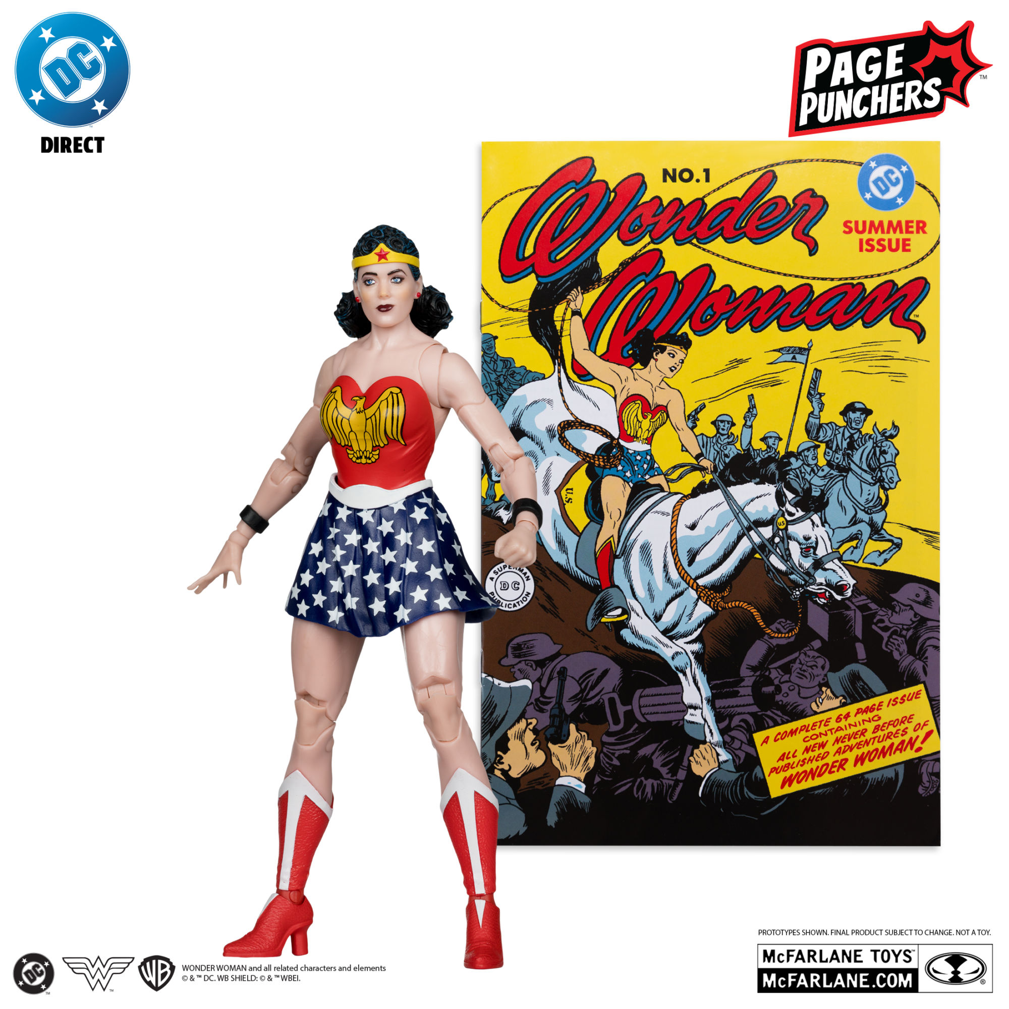 First App. of Wonder Woman Comes to McFarlane’s Page Punchers