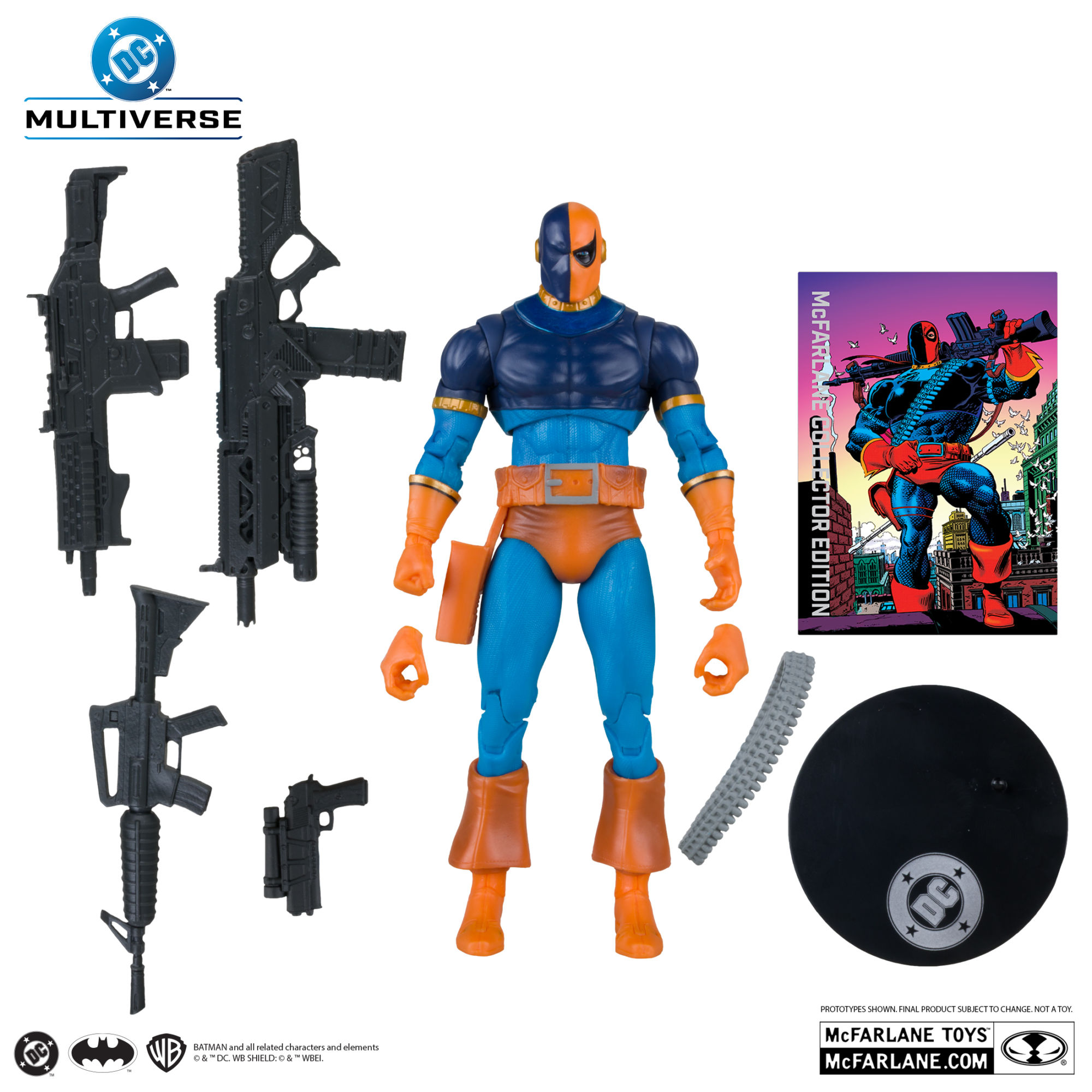 Deathstroke: The Terminator Brings Back Guns to McFarlane Toys