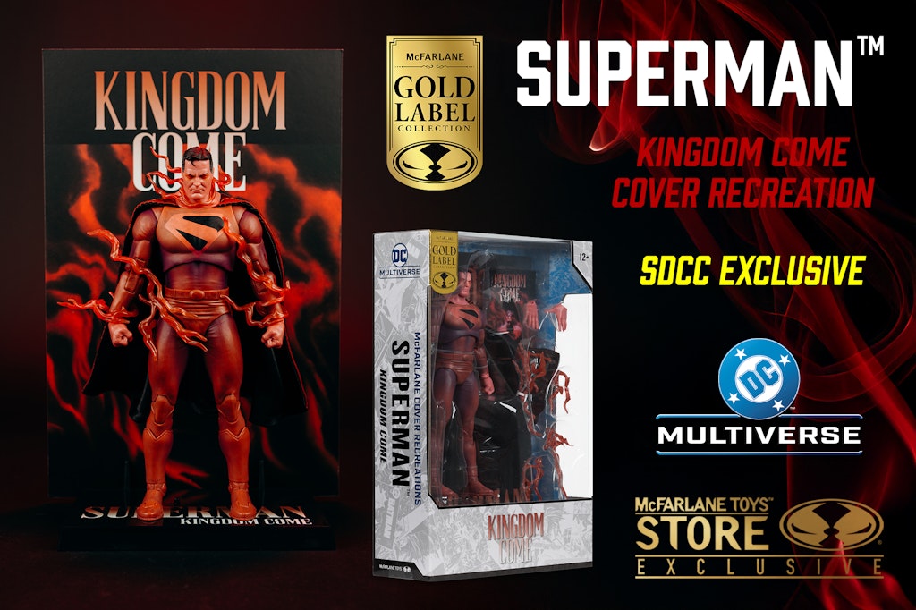 Superman Lands at SDCC with McFarlane’s Kingdom Come Cover Figure