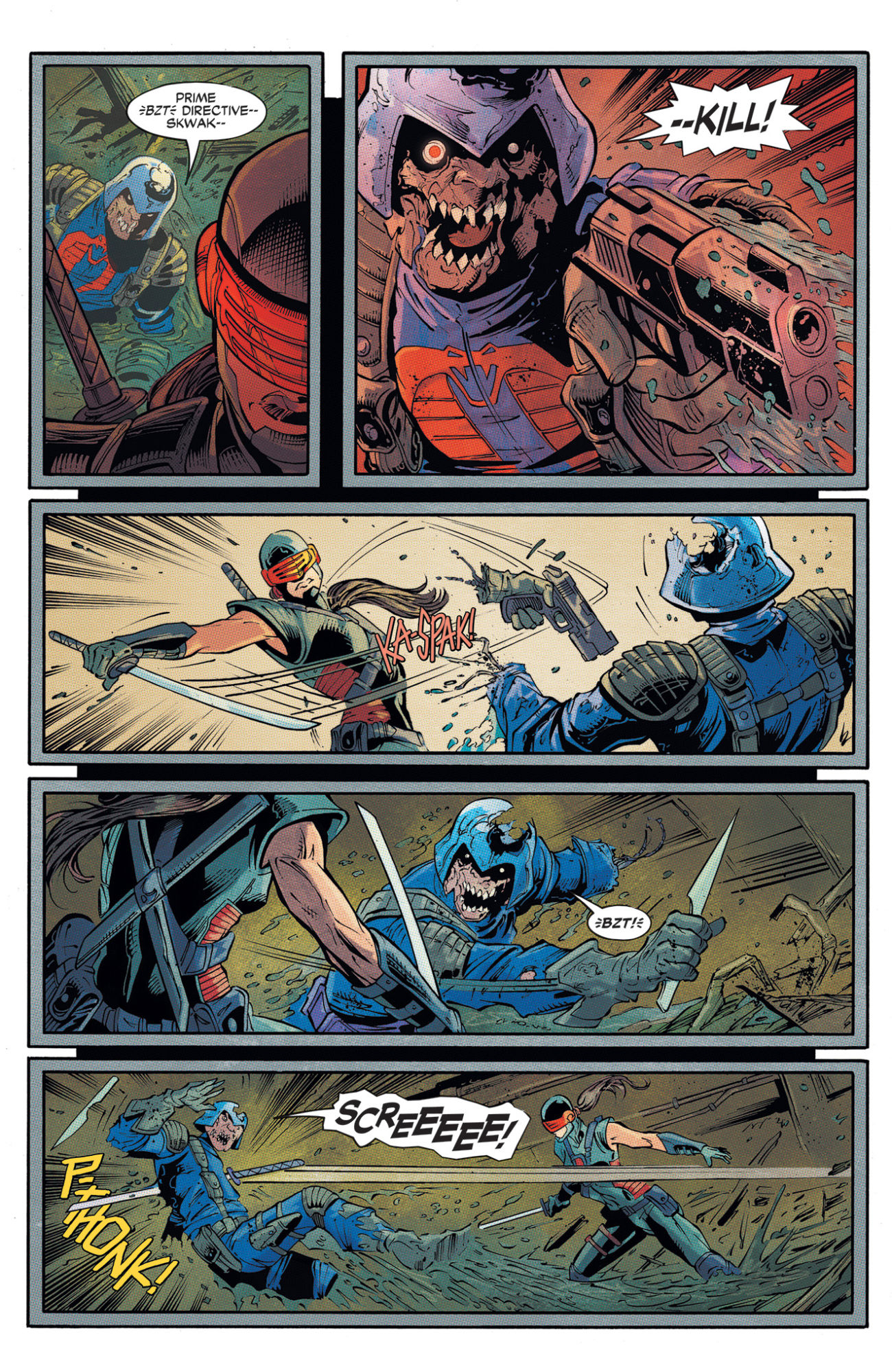 GI Joe: A Real American Hero #318 Preview: Cobra's Mutant Meltdown