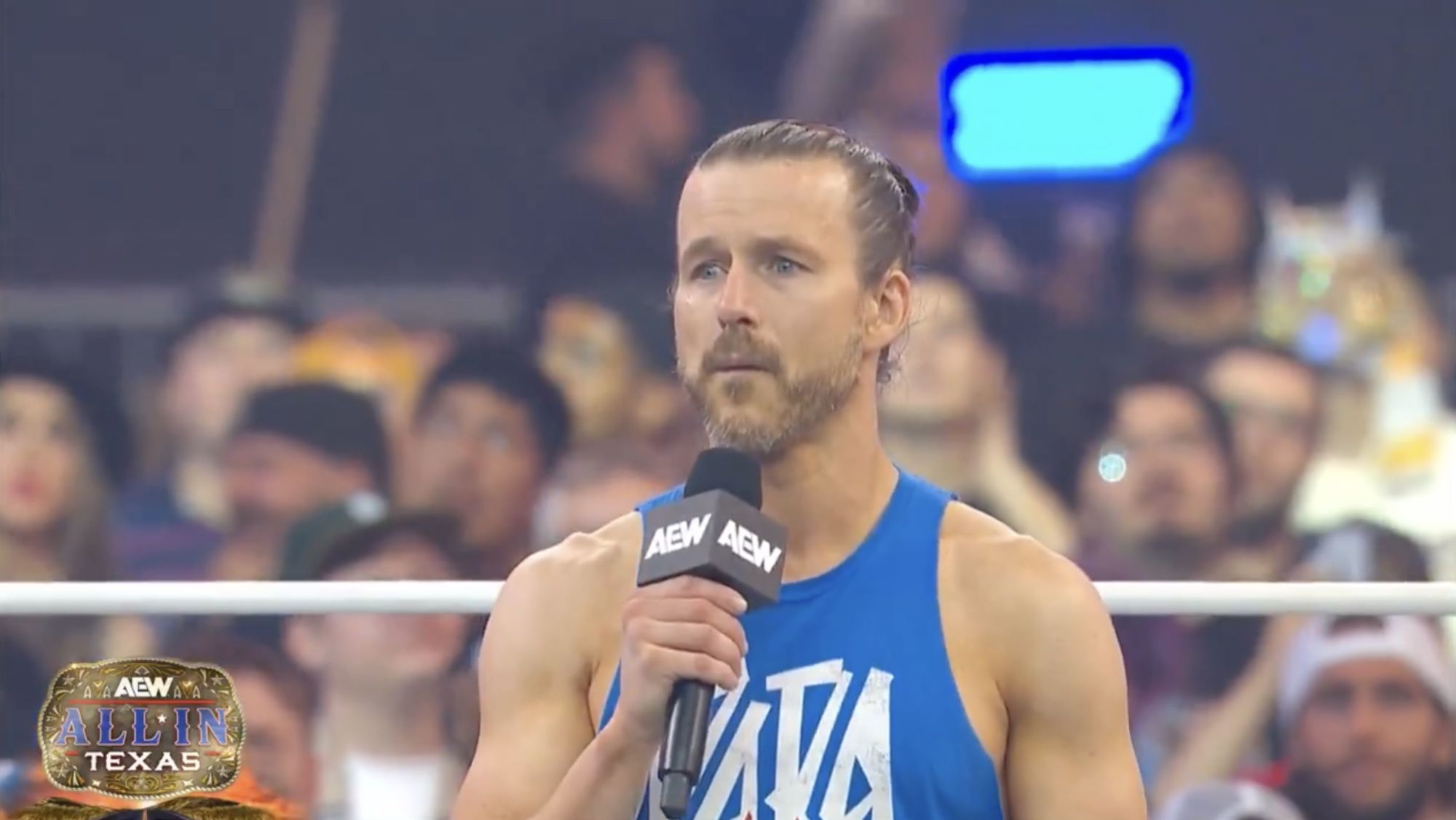 Adam Cole Hints at Retirement in Emotional AEW All In: Texas Address