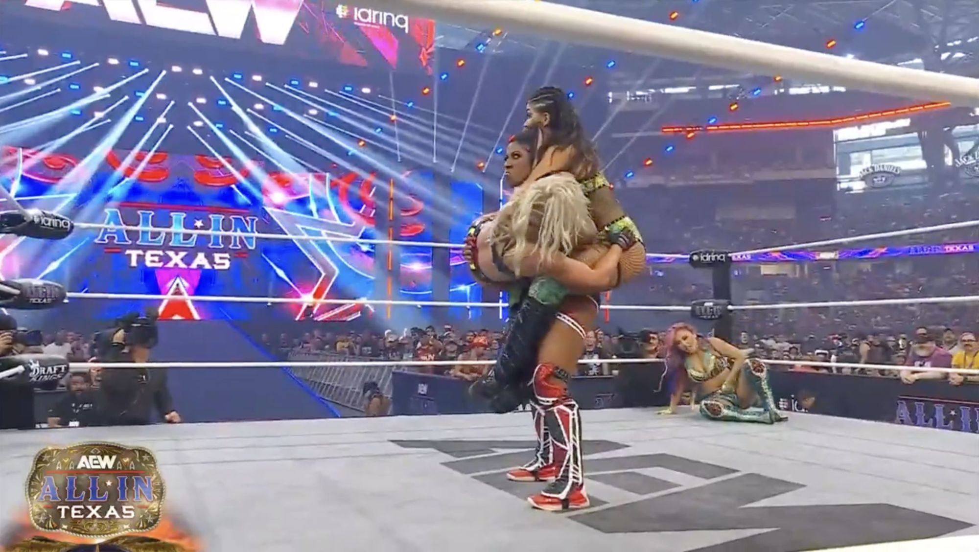 Athena Wins AEW All In: Texas Gauntlet Match, Earns World Title Shot