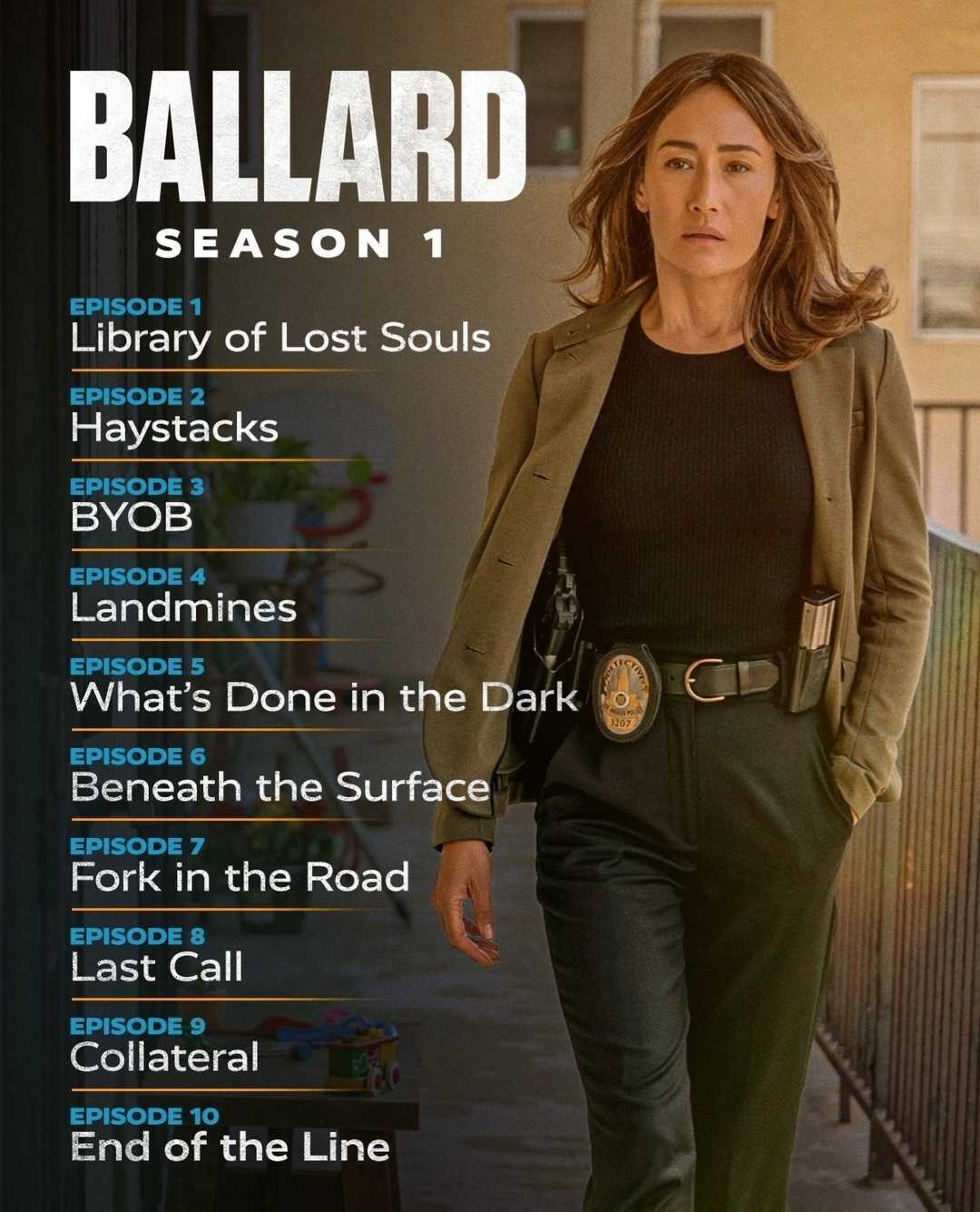 Ballard: Prime Video Rolls Out "Bosch" Spinoff's Season 1 Ep Titles