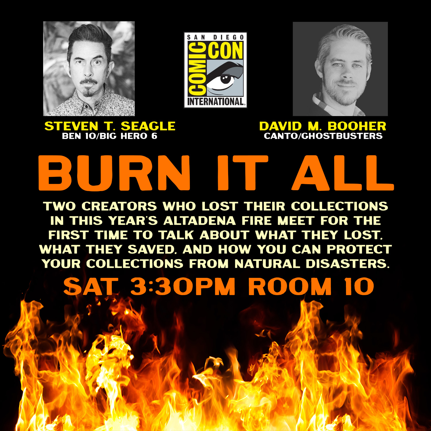 What It's Like To See 50,000 Comics (And Your Home) Burn, At SDCC