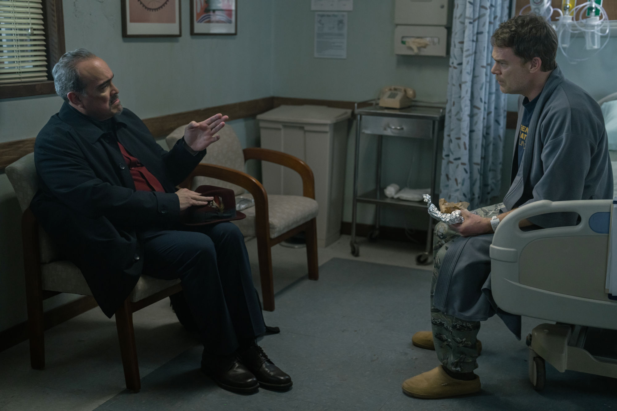 Dexter: Resurrection Sneak Peek Clip: Batista Has Some Questions