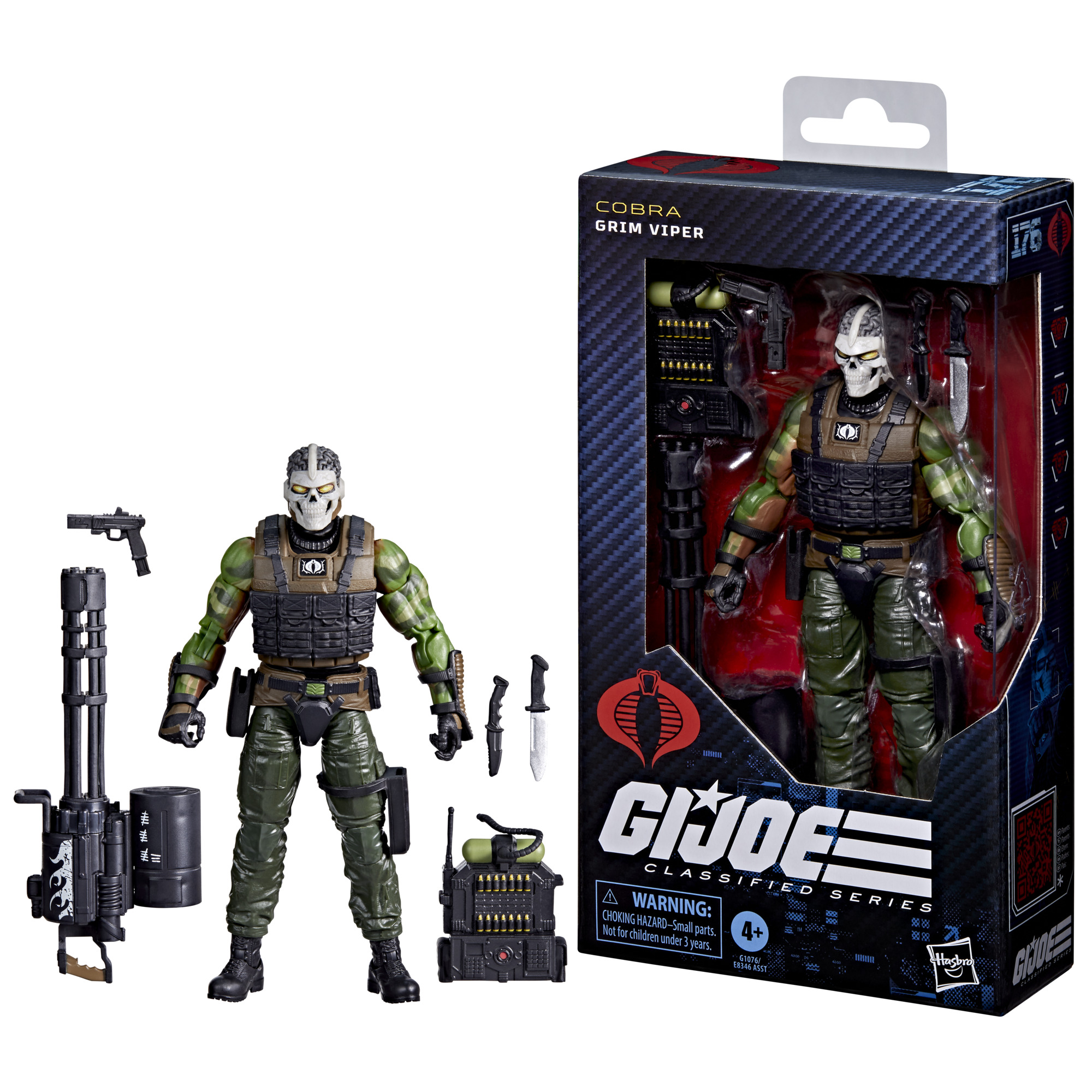 Hasbro Unveils New G.I. Joe Classified Series Grim Viper Figure