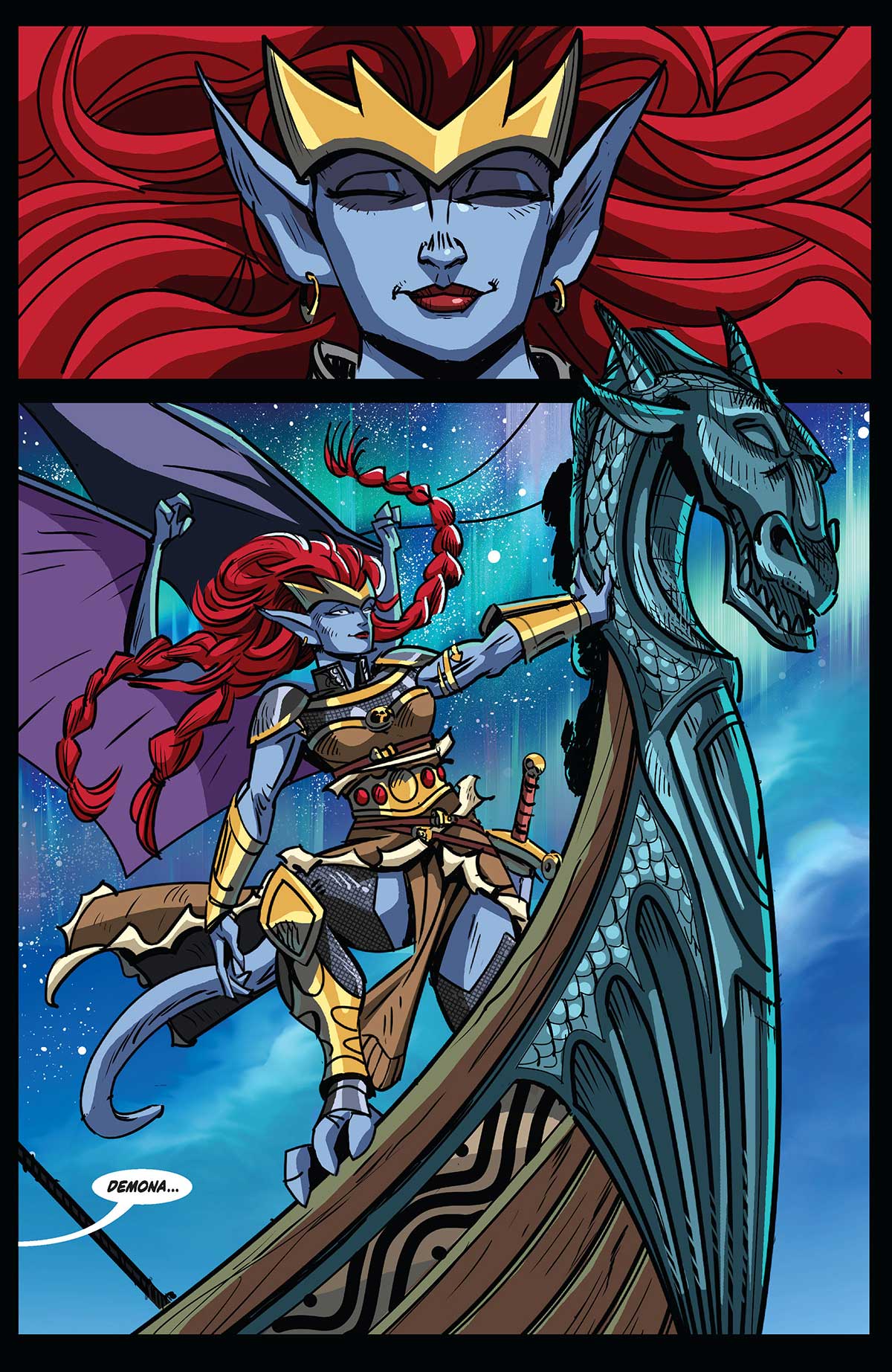 Gargoyles: Demona #2 Preview: Immortal Drama, Medieval Karma