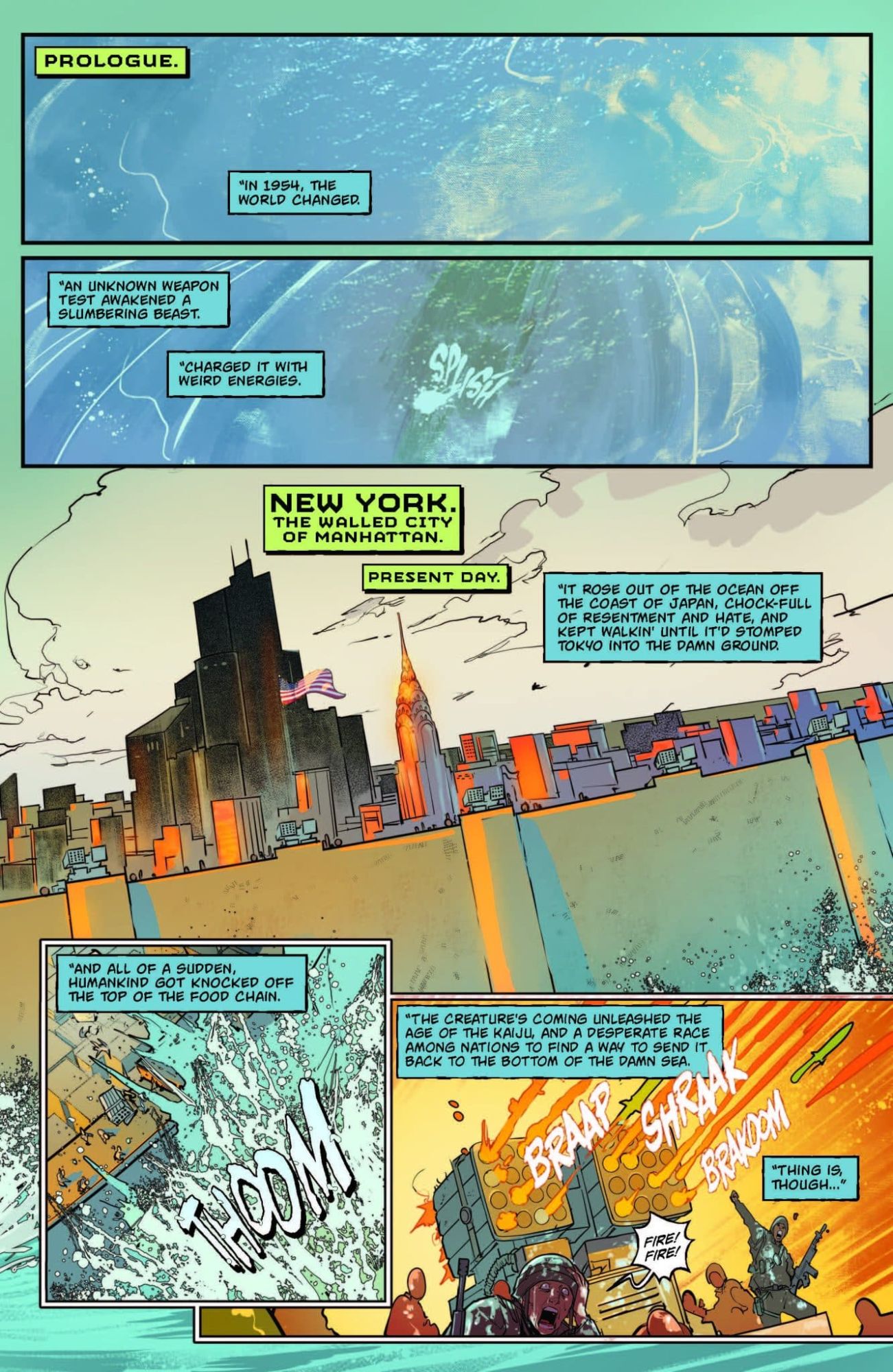 Godzilla #1 Preview: Kid Kaiju—Monster Whisperer or World Ender?
