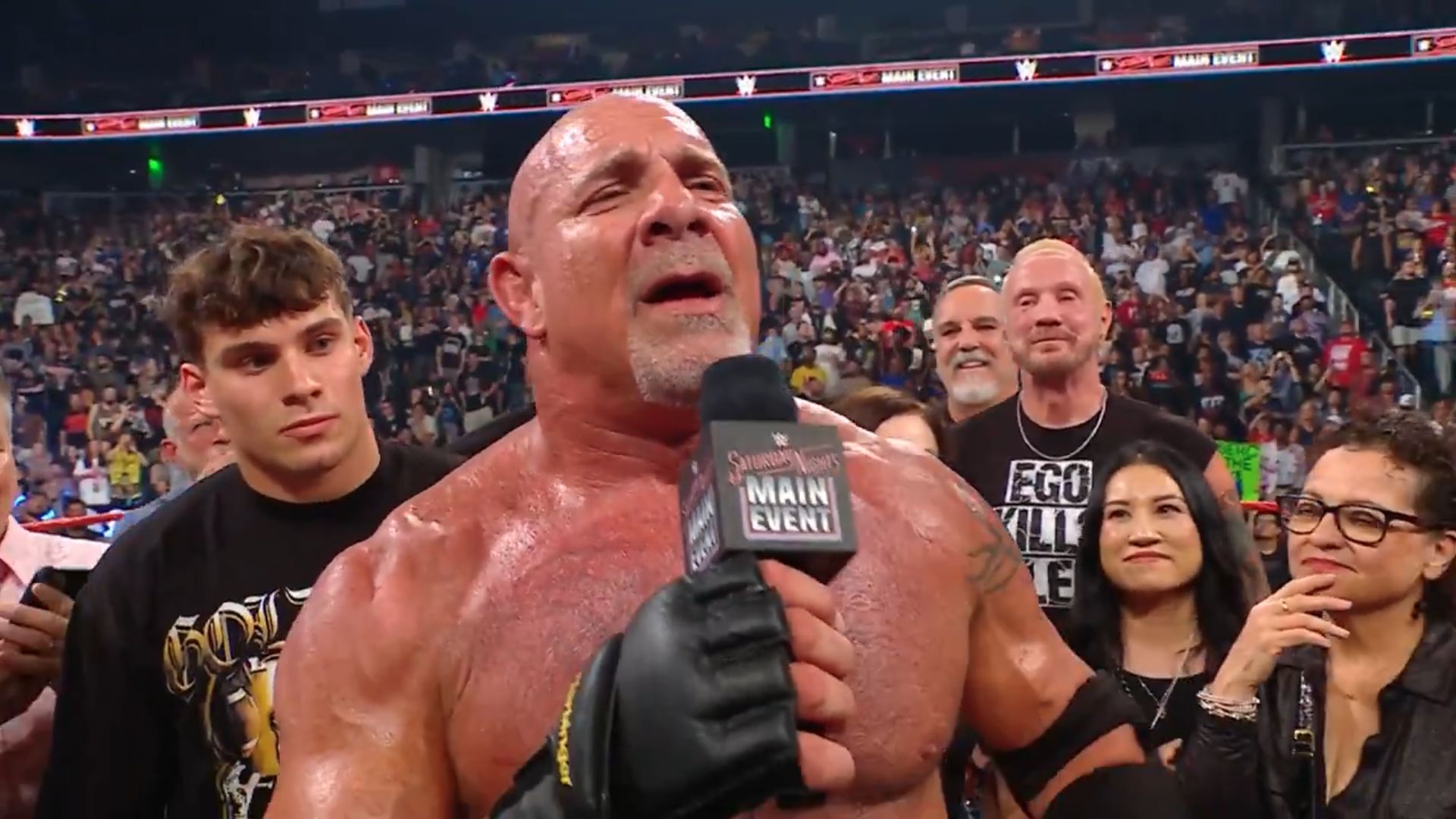 Goldberg Comes Up Short in Farewell Match at WWE SNME