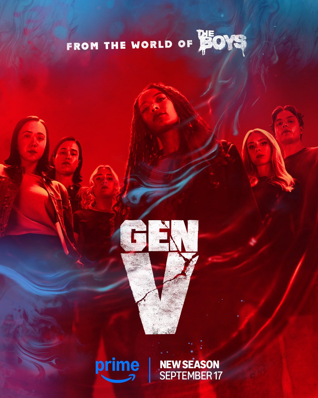 Gen V Season 2 Poster Teases Bloody Return for "The Boys" Spinoff