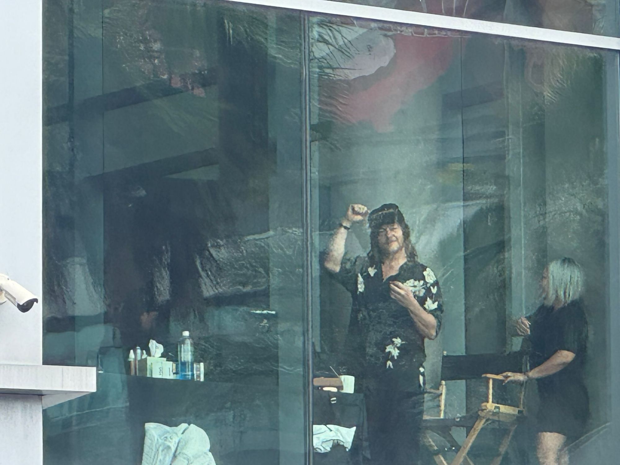 When Daryl Dixon Dances In A Window At San Diego Comic-Con