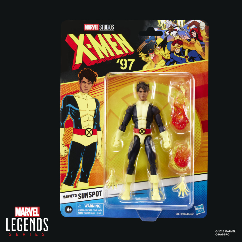 Turn Up the Heat with Hasbro's Marvel Legends X-Men 97 Sunspot