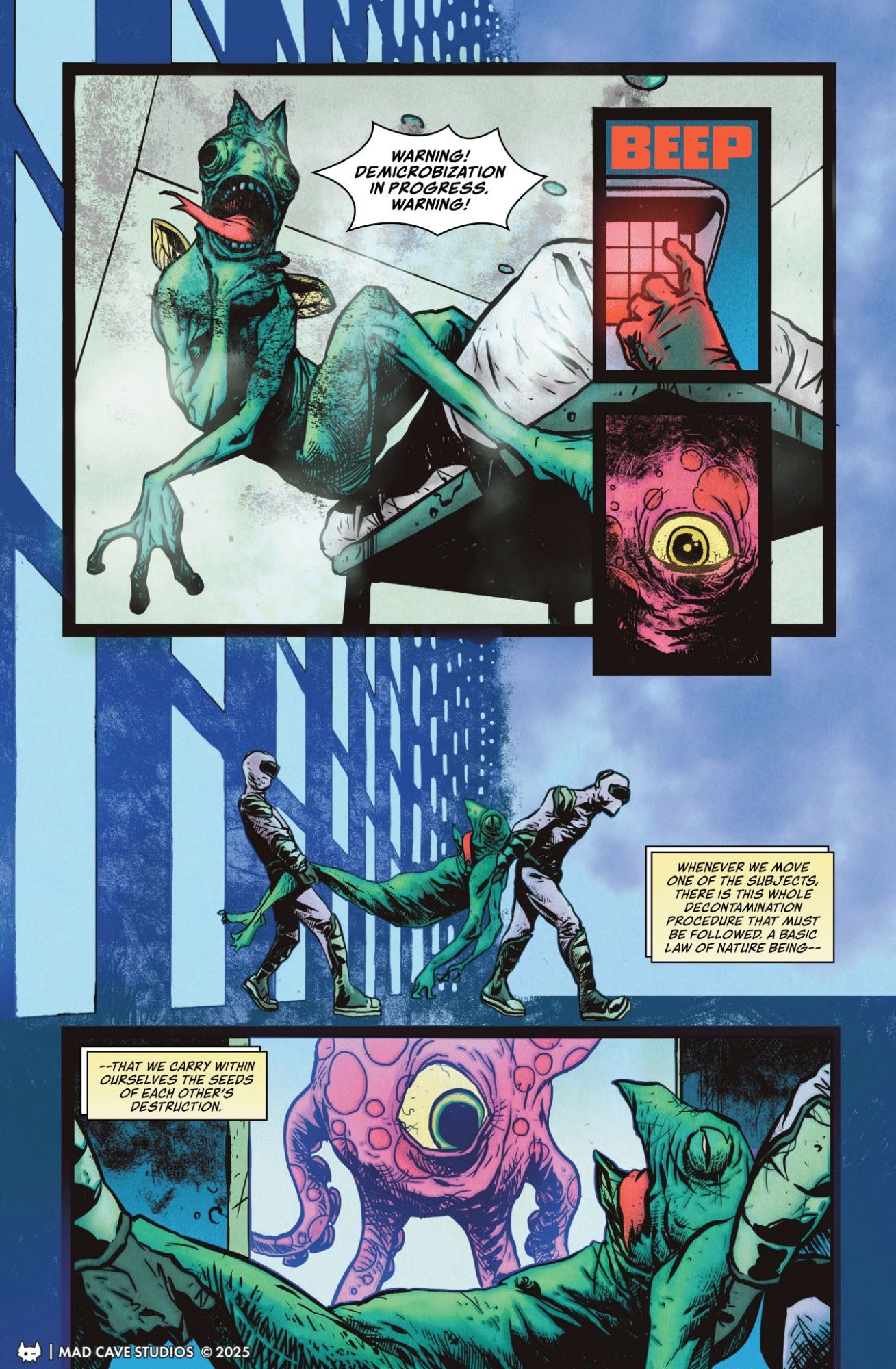 Vanishing Point #3 Preview: Floating Lab of Existential Dread