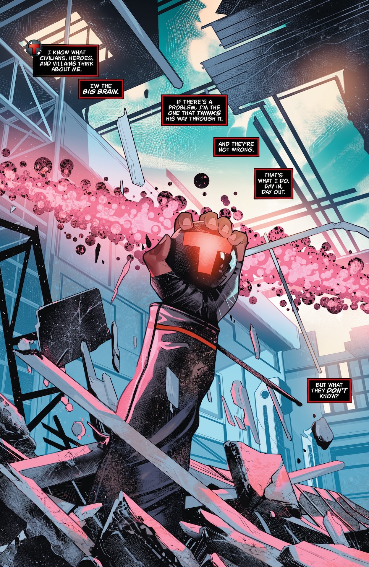 Mr. Terrific: Year One #3 Preview: T-Spheres vs. Tower of Doom