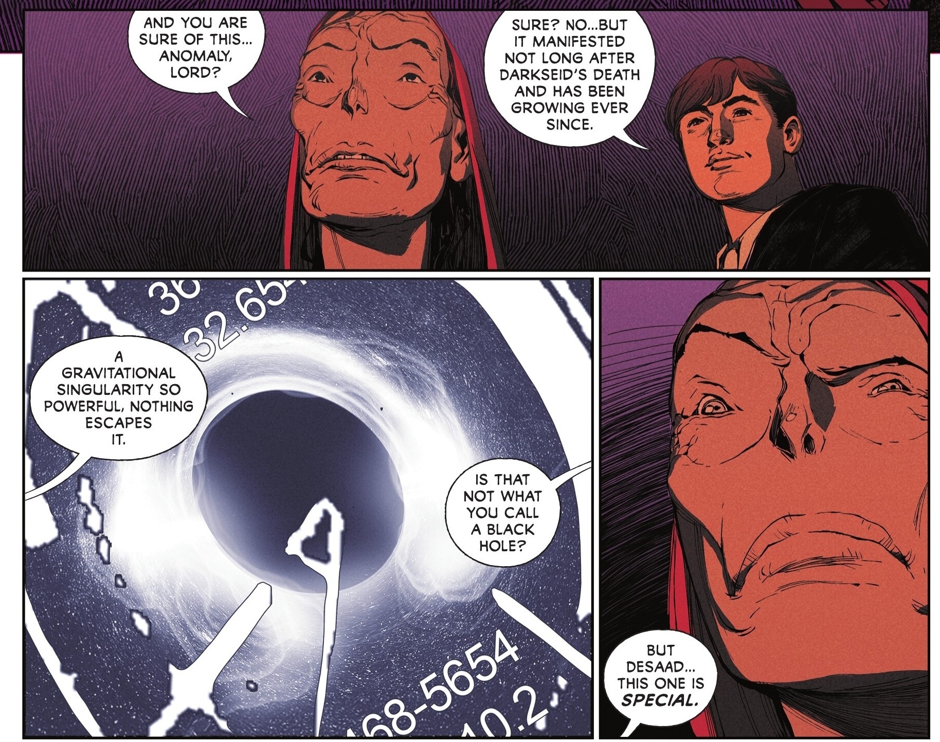 New Gods Looks At The Absolute Universe Today (New Gods #8 Spoilers)