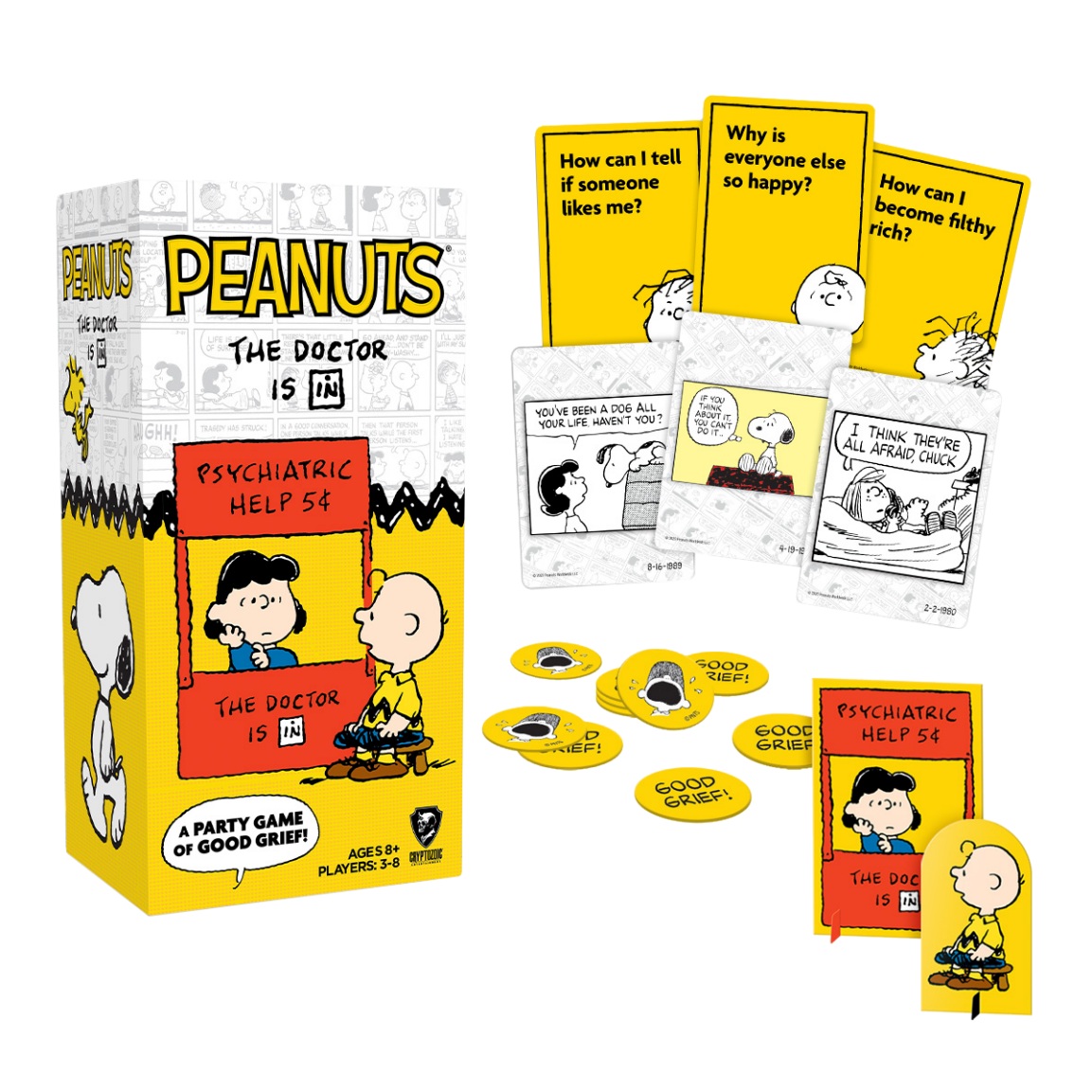 Peanuts Will Release Two New Tabletop Games at SDCC 2025