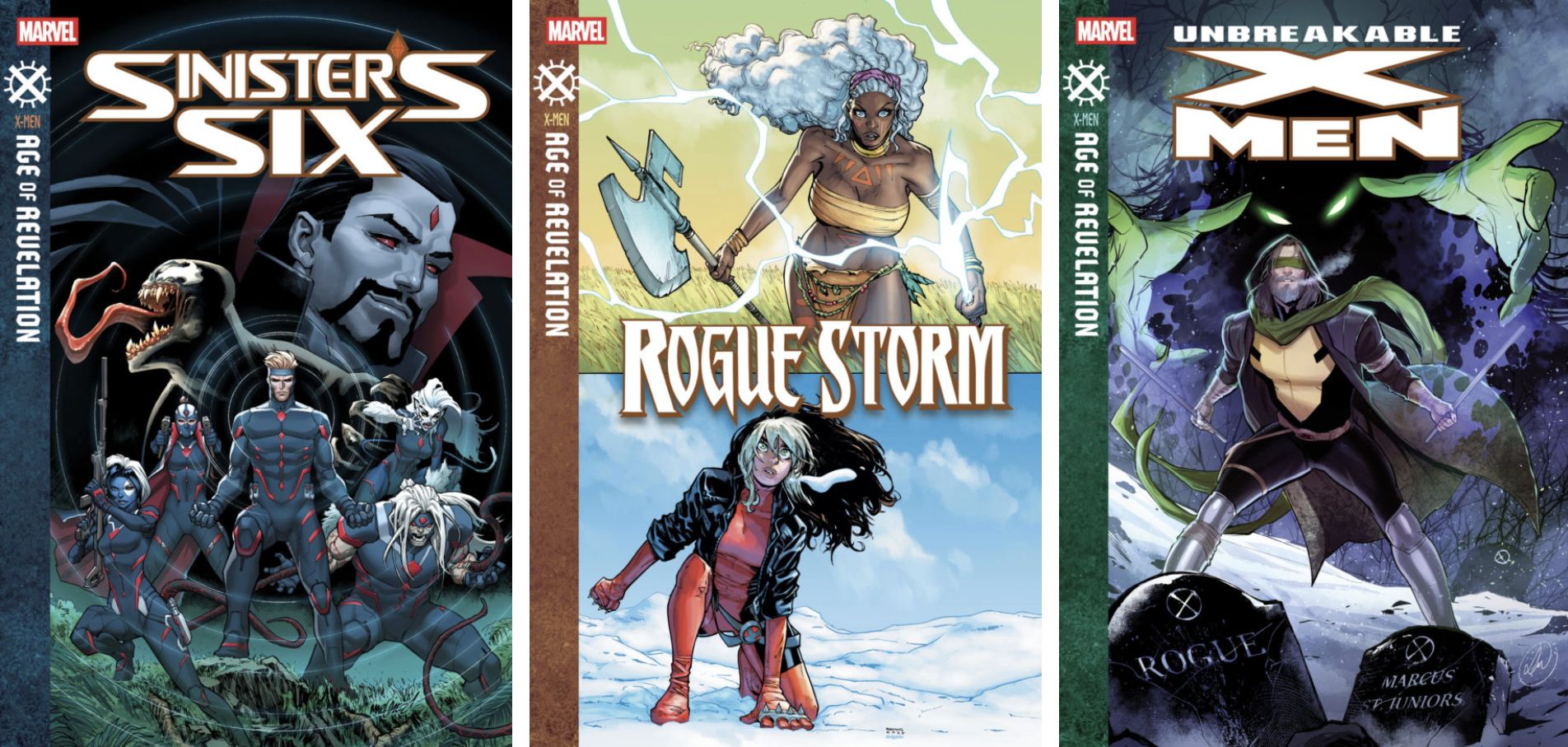 Rogue Storm, Iron & Frost, Sinister's Six in X-Men: Age Of Revelation