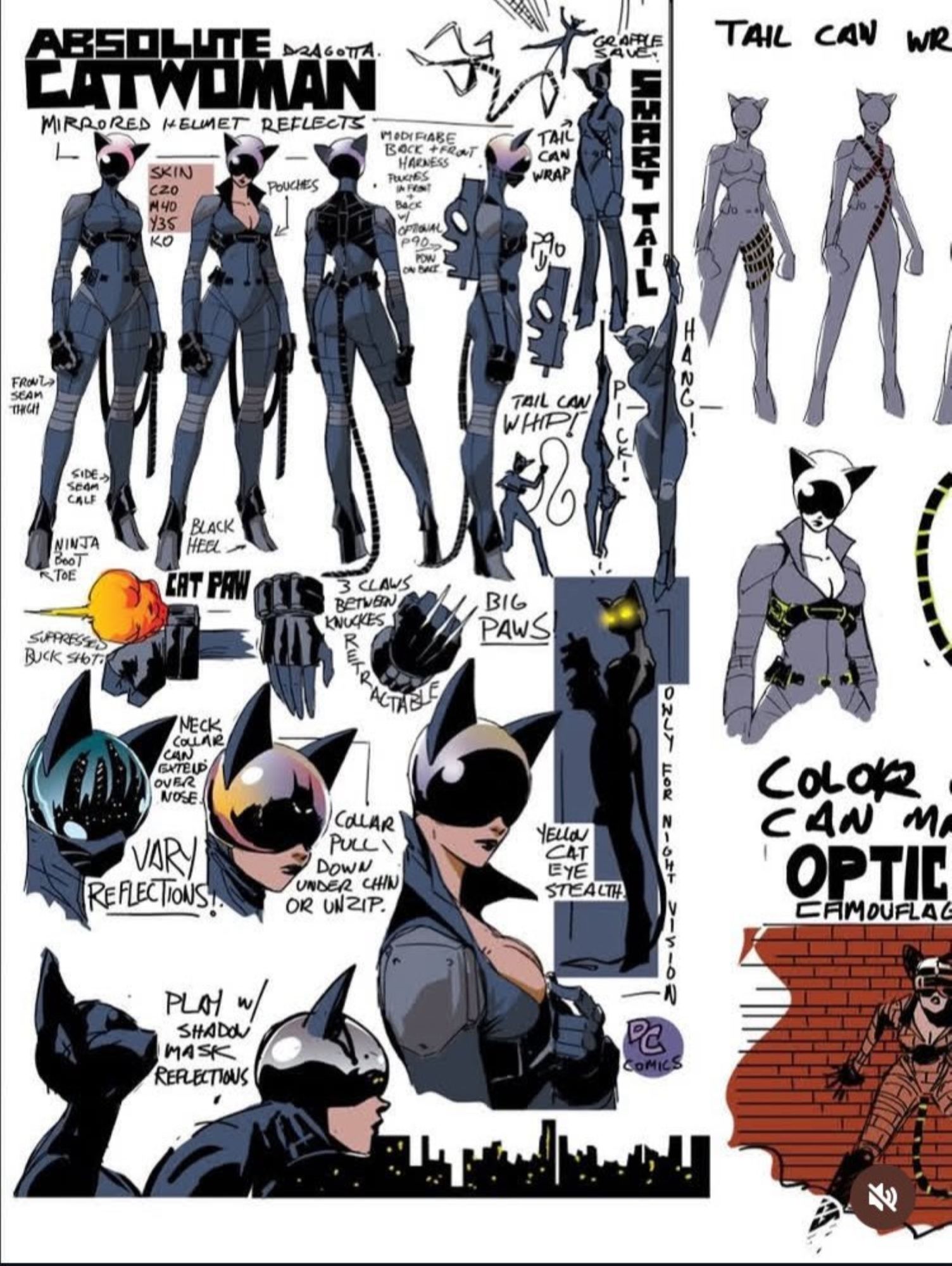 Absolute Catwoman Has Wolverine-Style Claws, Pouches And A Magic Tail