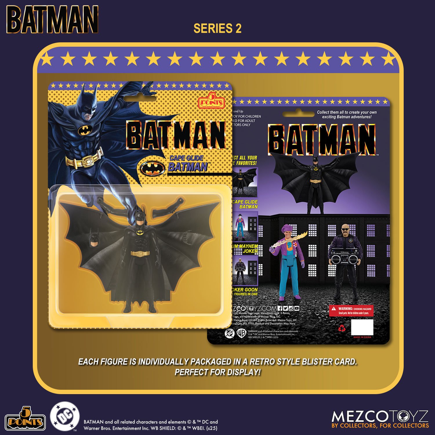 Mezco Toyz Unveils New 5 Points Batman (1989): Series 2 Figures
