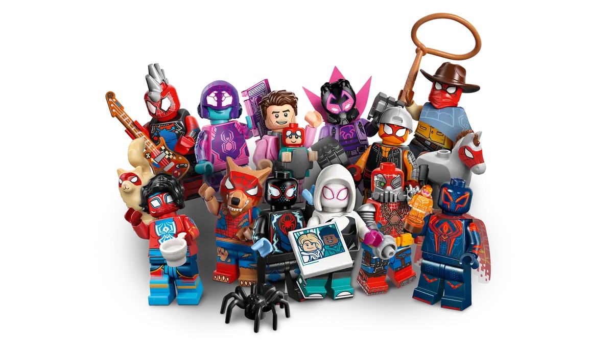 LEGO Reveals Spider-Man: Across the Spider-Verse Mystery Minifigures