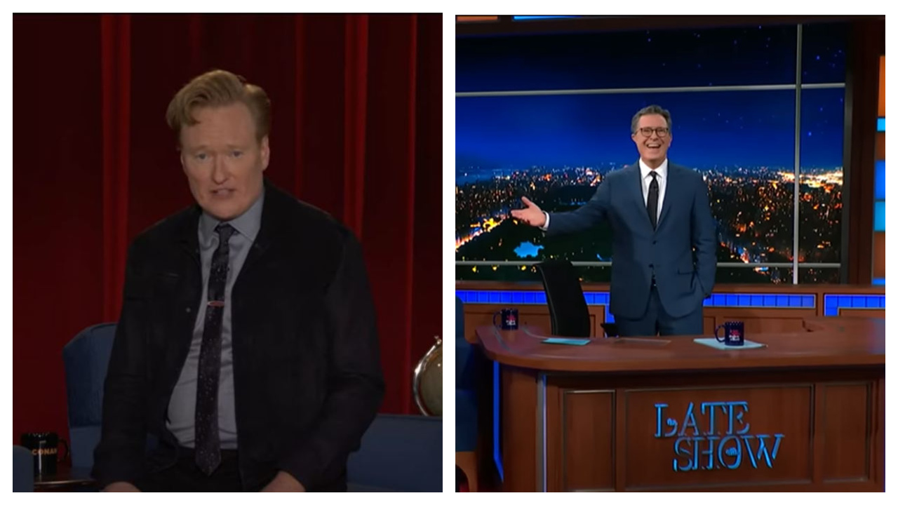 Conan O'Brien Has High Hopes for Stephen Colbert (But Not Late-Night)