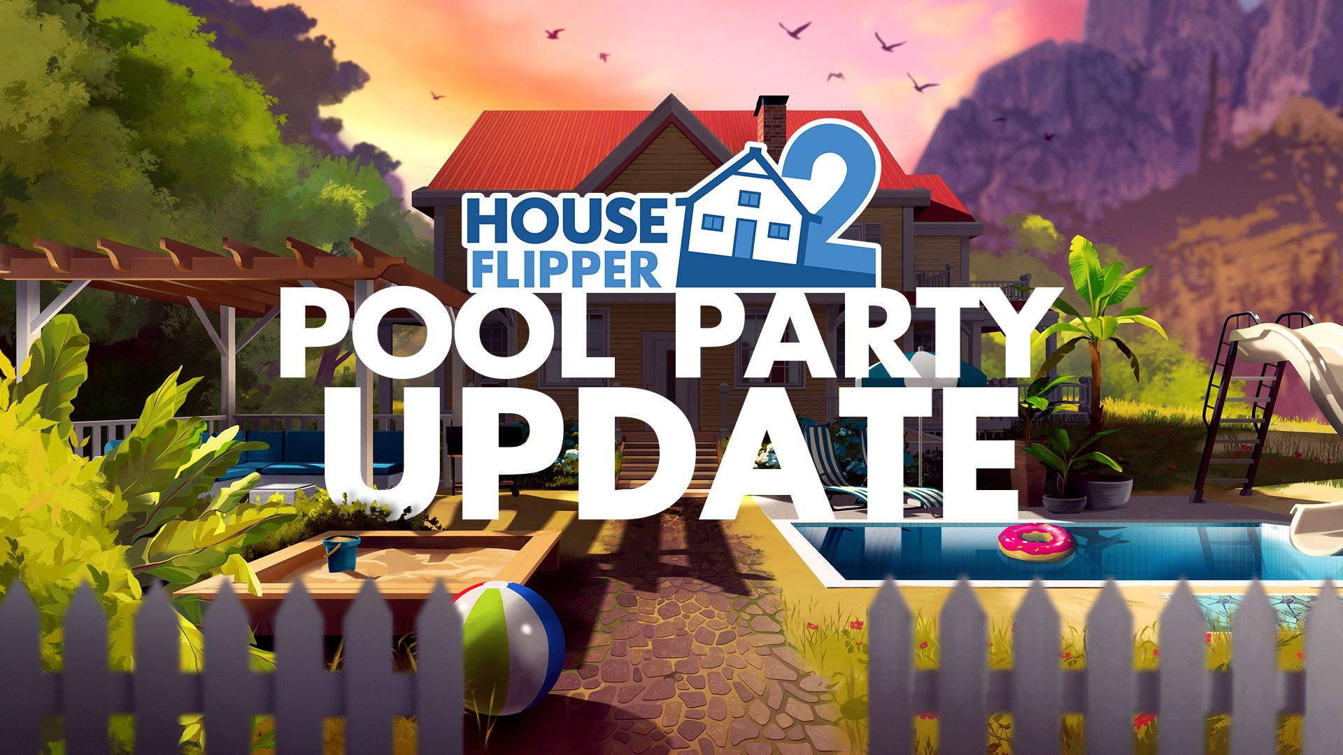 House Flipper 2 Adds Summer-Themed Pool Party Update