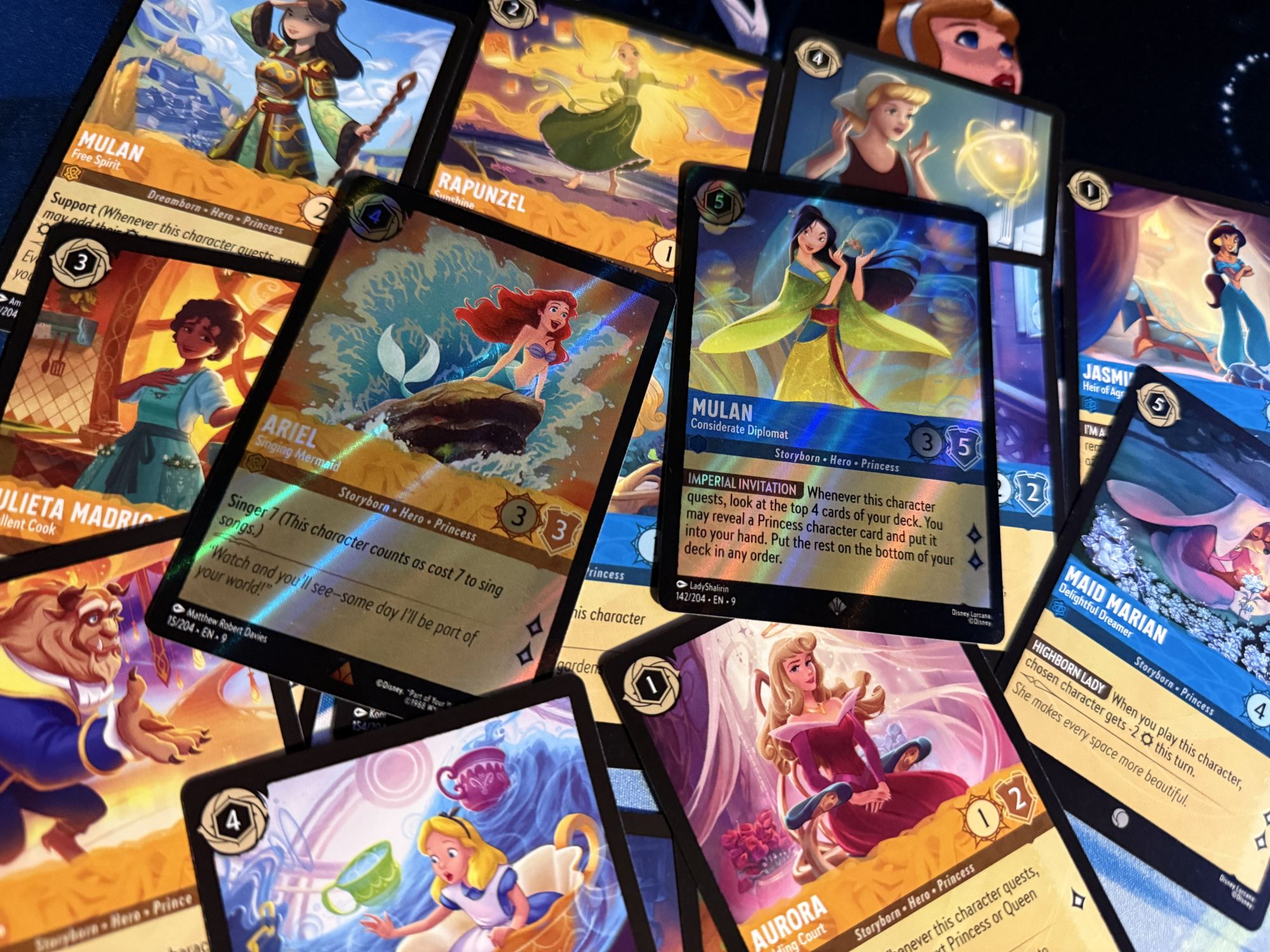 Showcase Princess Power with Disney Lorcana's New Fabled Starter Deck