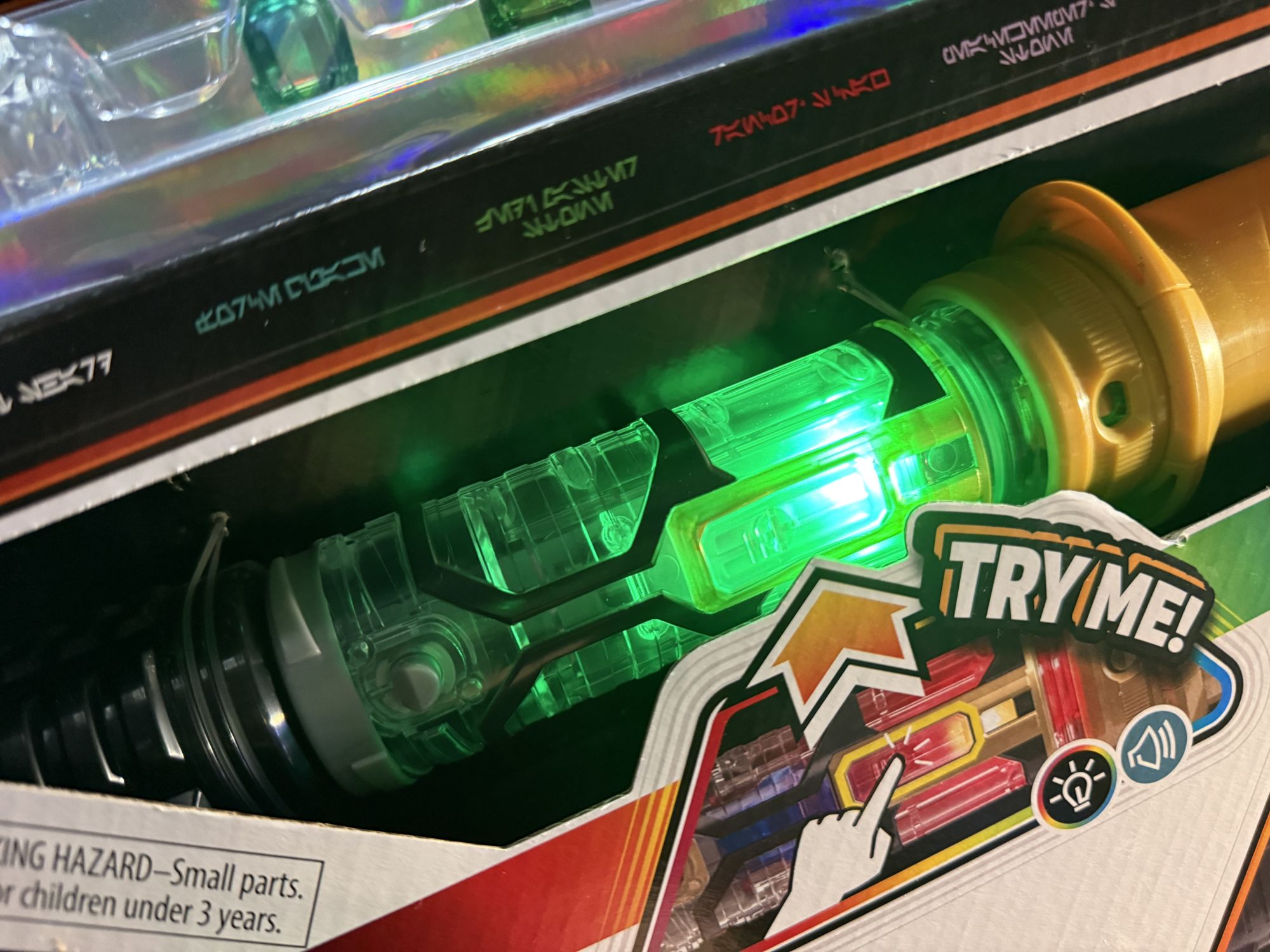 Star Wars Crystal Lightsaber in The Daily LITG, 25th of August, 2025