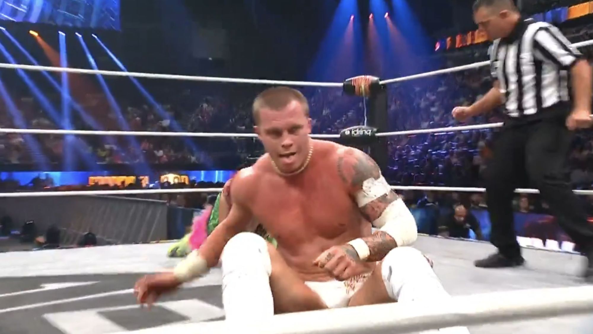 Kyle Fletcher Retains TNT Title at AEW x NJPW Forbidden Door