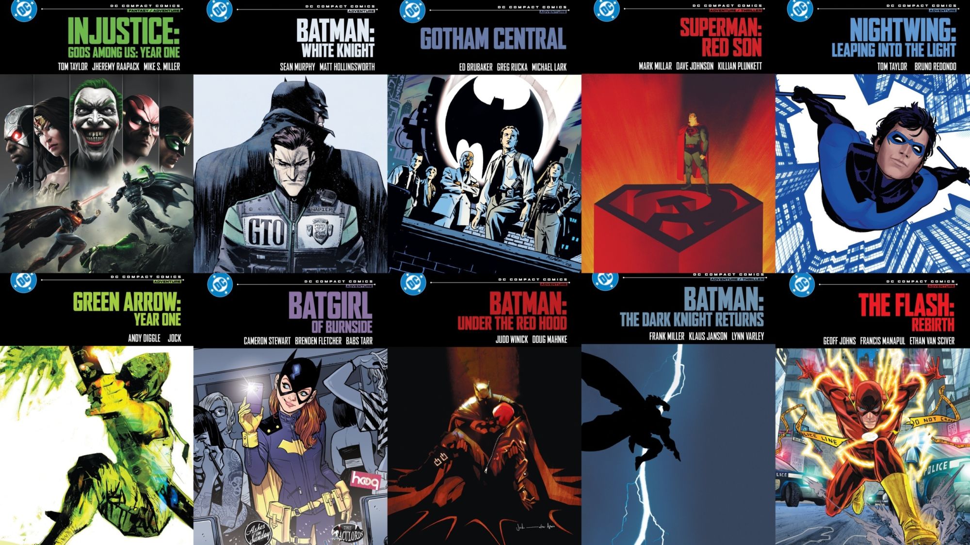 Ten New DC Compact Comics Volumes For 2026