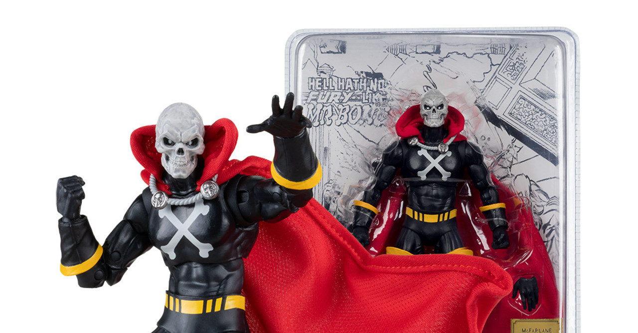 Mr. Bones Joins McFarlane’s DC Comic Multiverse with New Gold Label