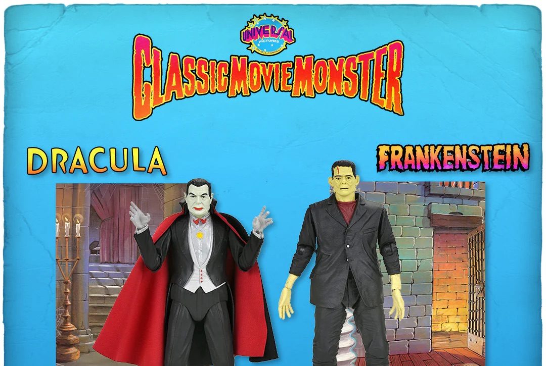 NECA Debuts New Universal Monsters Classic Movie Monsters Figures