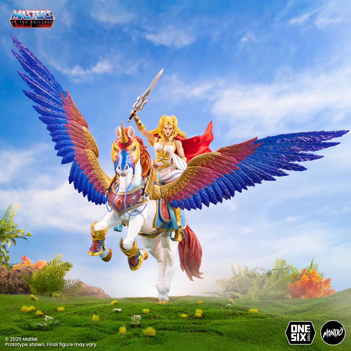Take Flight with Mondo’s Masters of the Universe She-Ra & Swift Wind