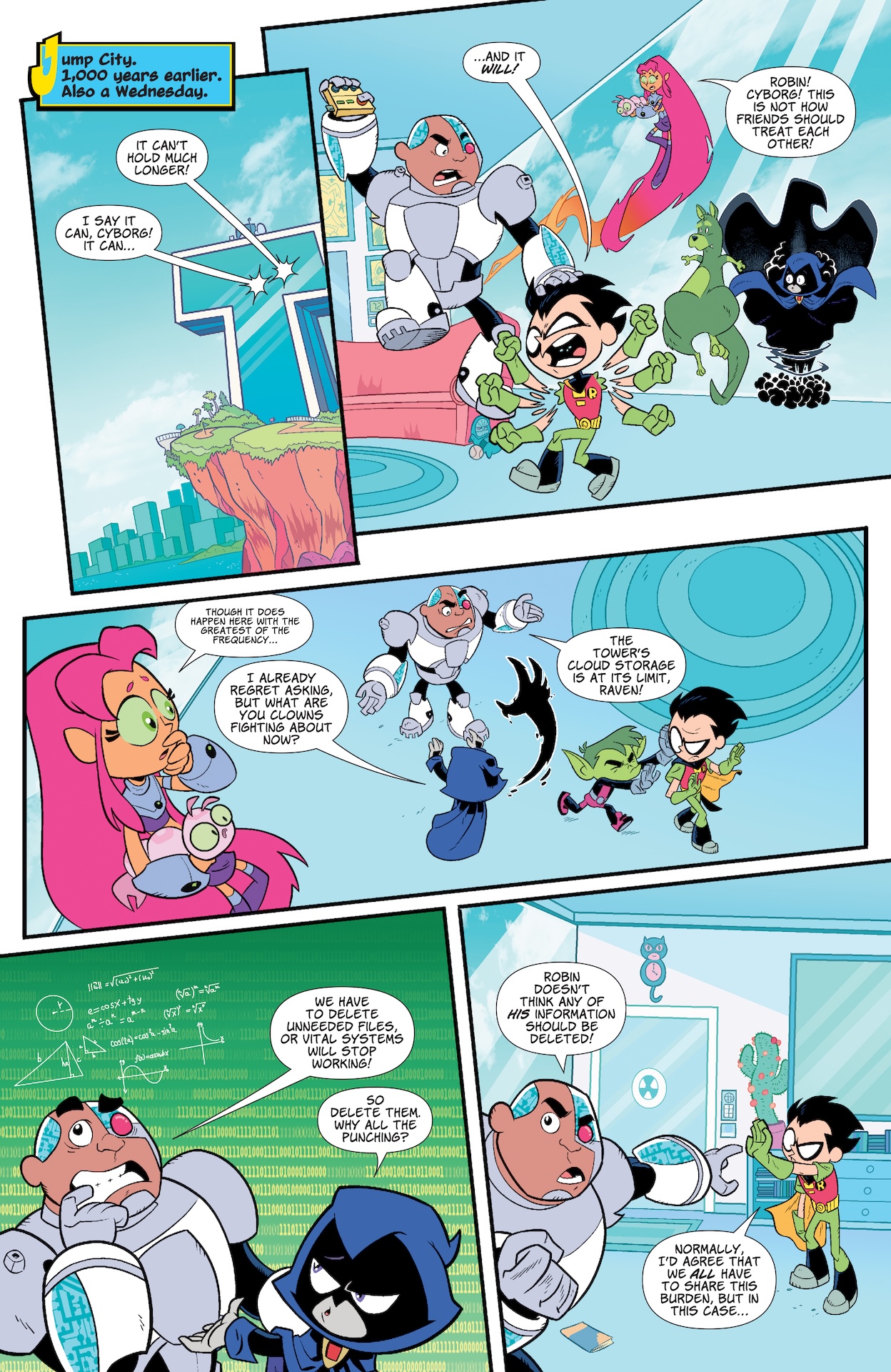 Teen Titans Go #7 Preview: Teen Titans Tricked By Time Travel Trap