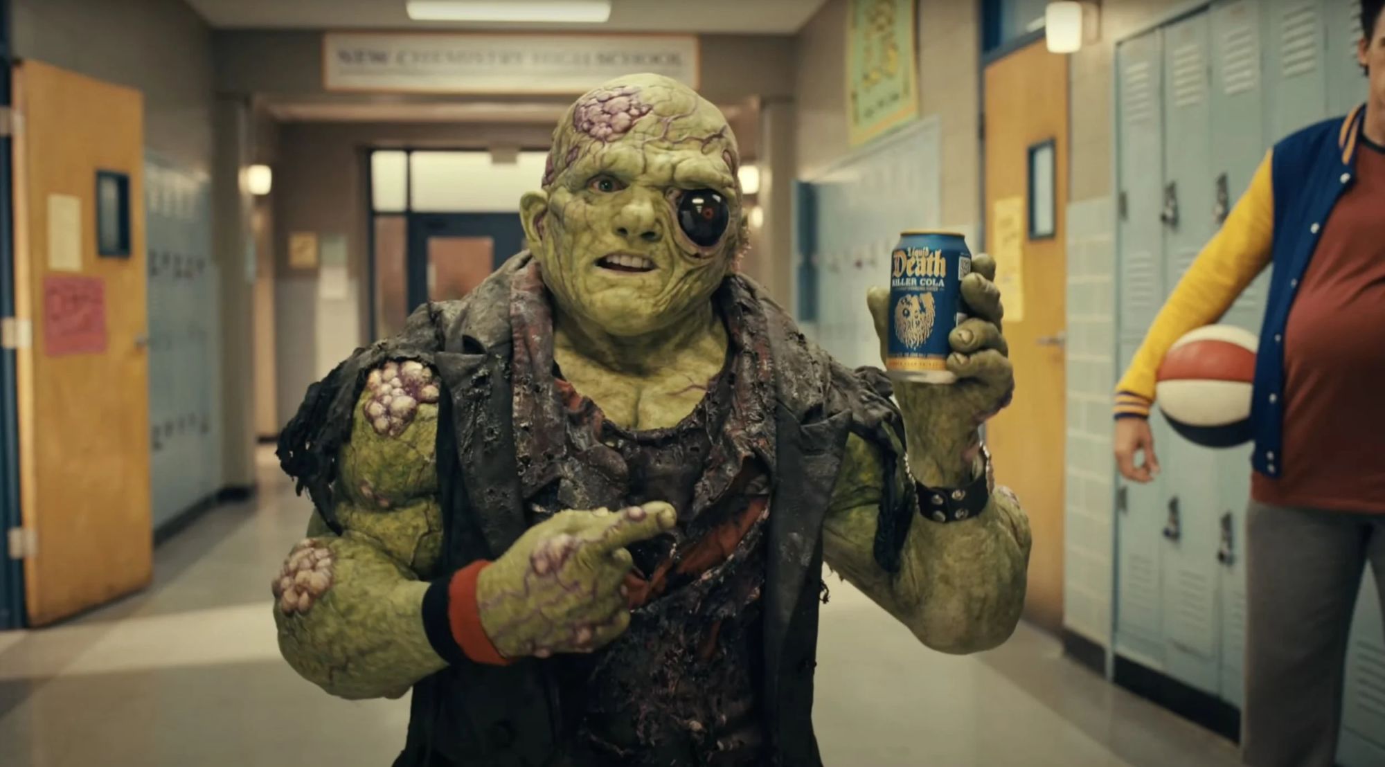 The Toxic Avenger Appears In Latest Liquid Death Campaign