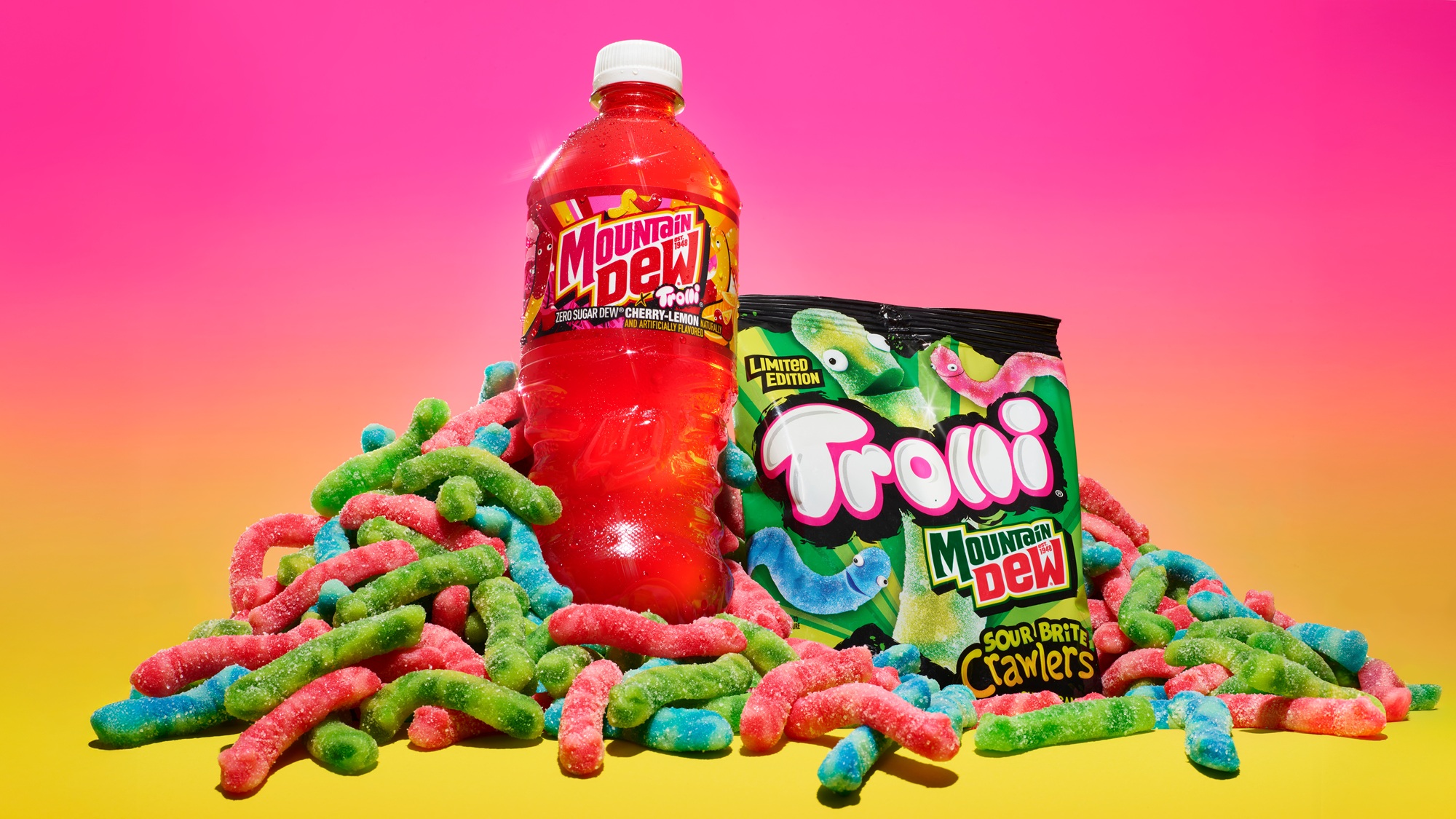 Trolli & Mountain Dew Come Together For Two New Items