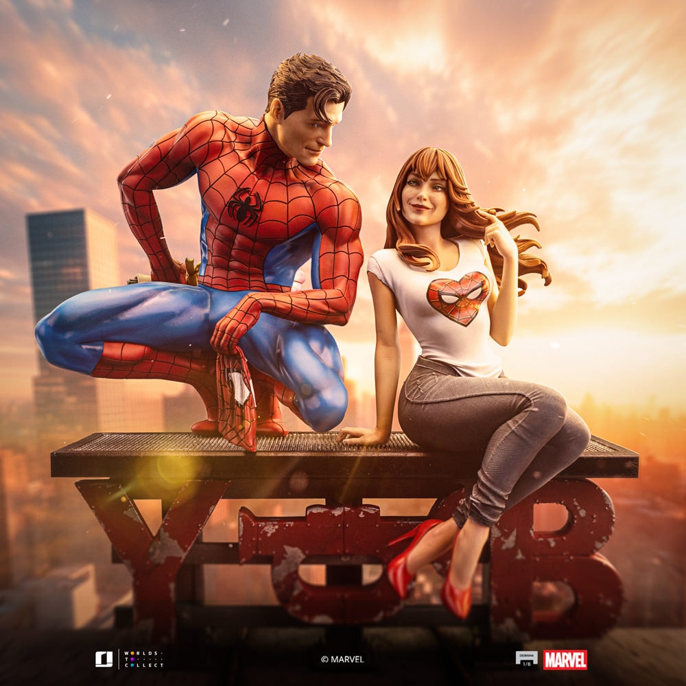 Spider-Man and MJ Are Together Again with New Iron Studios Statue