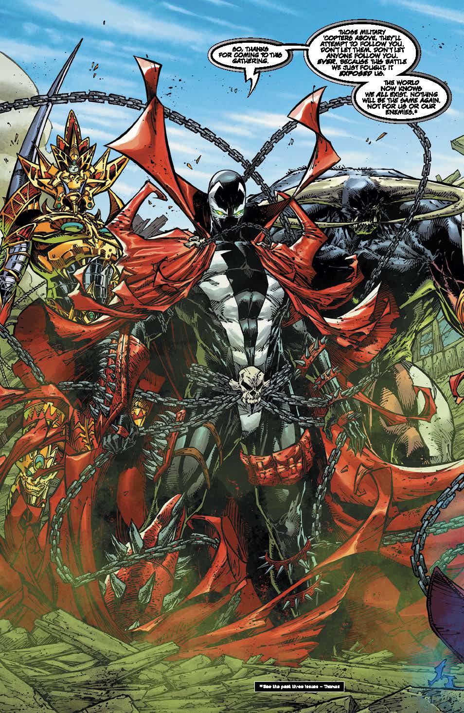 Spawn #268 Preview: Heaven and Hell Go Public