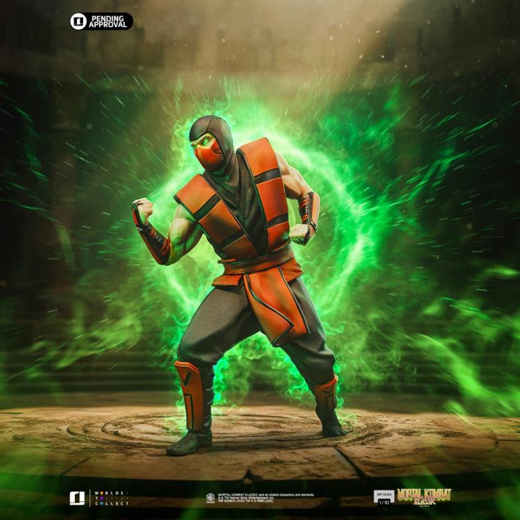 Iron Studios Debuts Exclusive Mortal Kombat Klassic Ermac 1/10 Statue