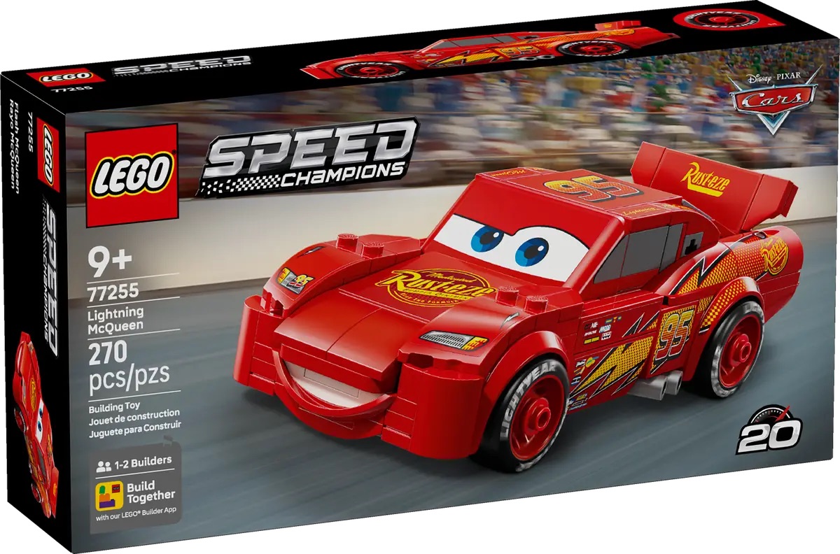 LEGO Races Into First with New Speed Champions Lightning McQueen