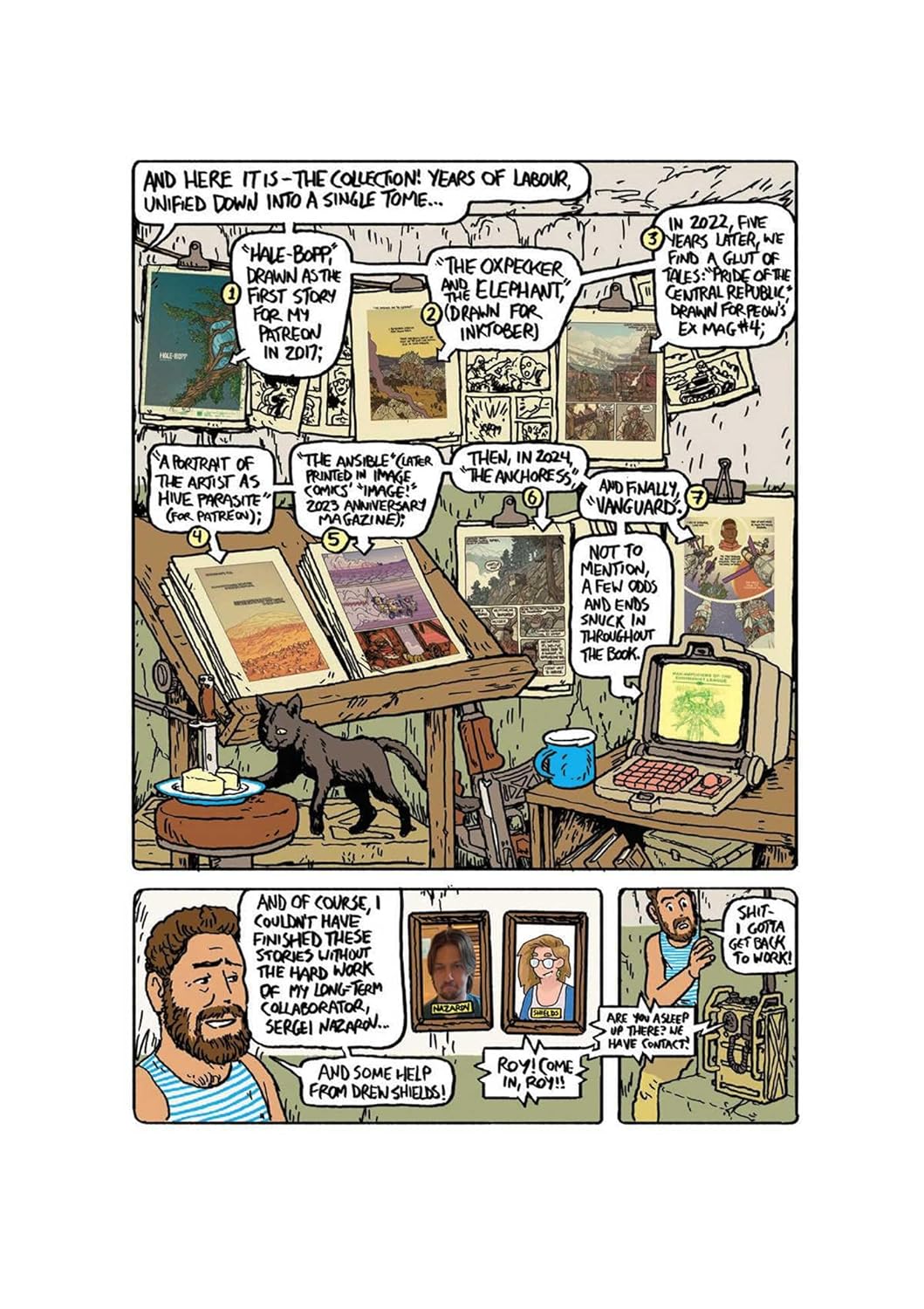 Simon Roy Expands His Gris GrobusVerse With A Star Called The Sun