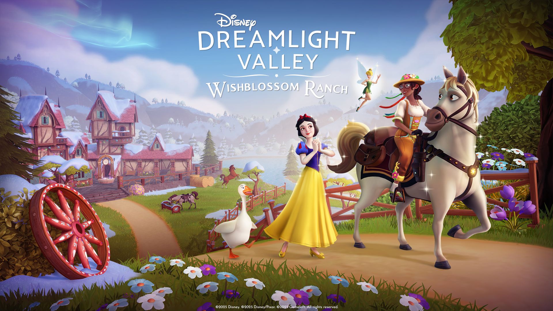 Disney Dreamlight Valley Announces Wishblossom Ranch Expansion