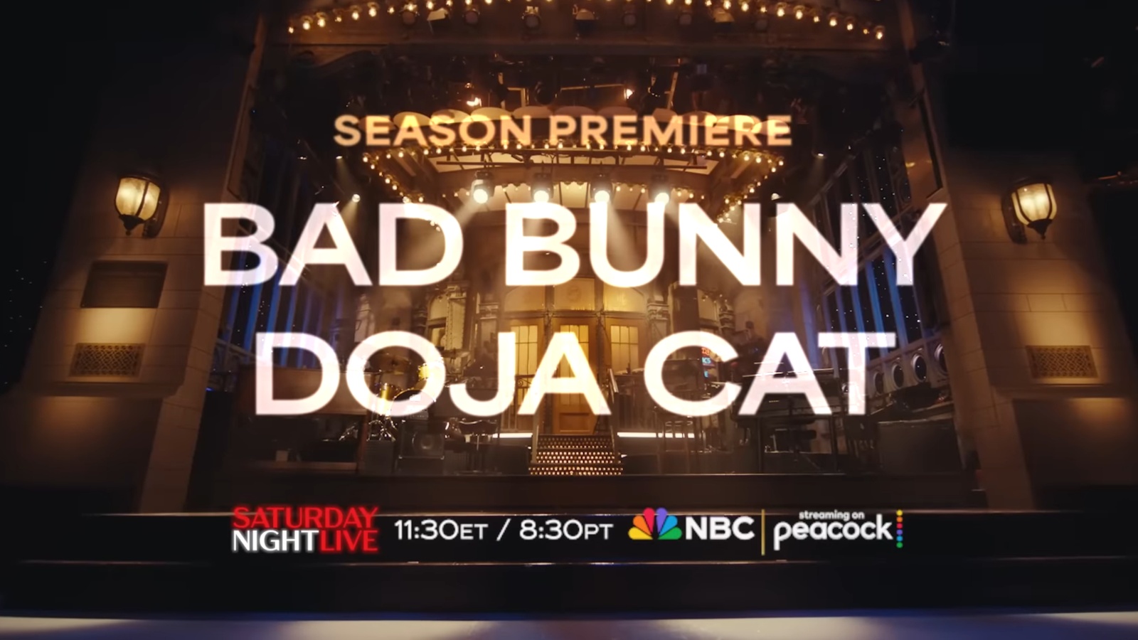 SNL Season 51 Premiere Teaser Welcomes Bad Bunny, Doja Cat