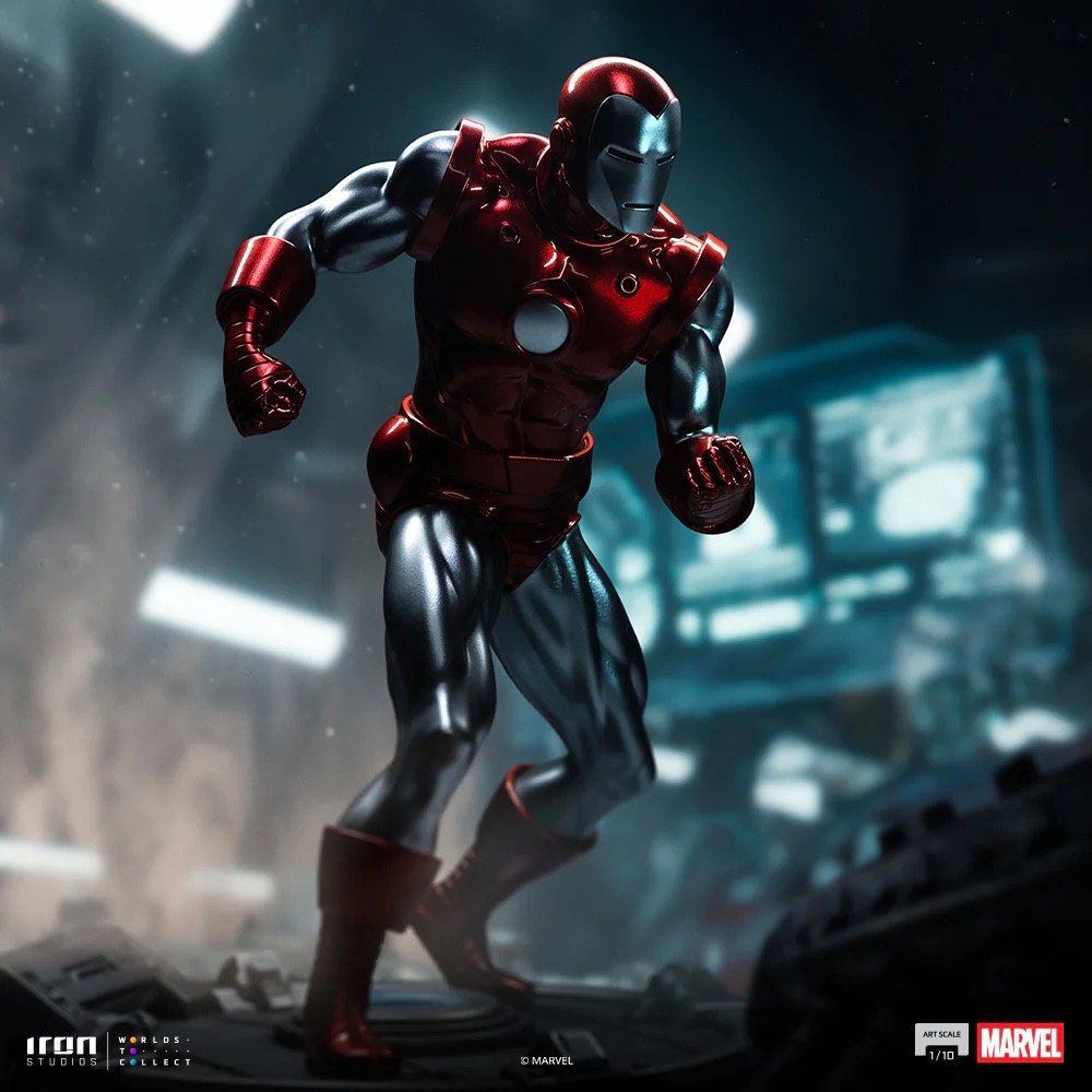 Iron Studios Reveals Limited Iron Man Silver Centurion Statue