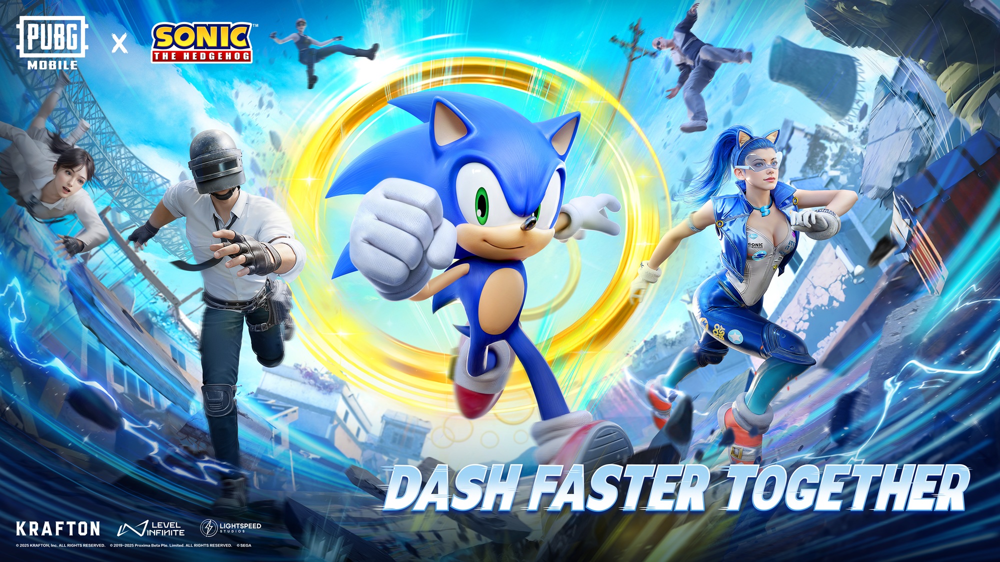 Sonic The Hedgehog Races Into PUBG Mobile Next Month