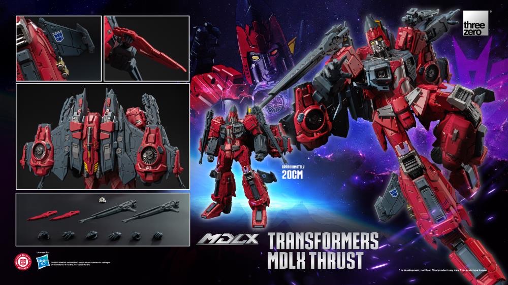 Threezero Rolls Outs New Transformers MDLX Decepticon Thrust Figure