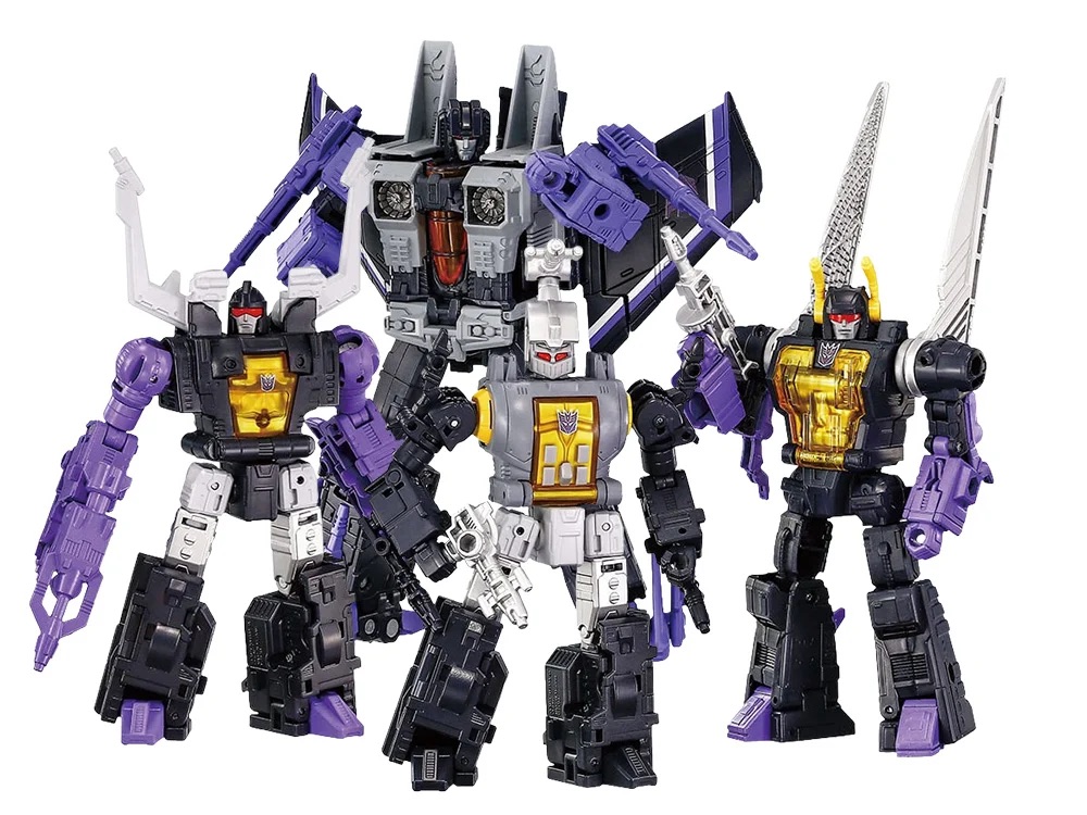 Transformers Takara Tomy Dramatic Capture Series Decepticons Revealed